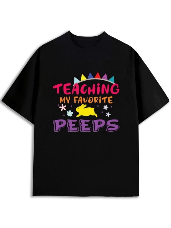 Greenink Teacher's Favorite Peeps T-Shirt comfort colors T-shirt men ...