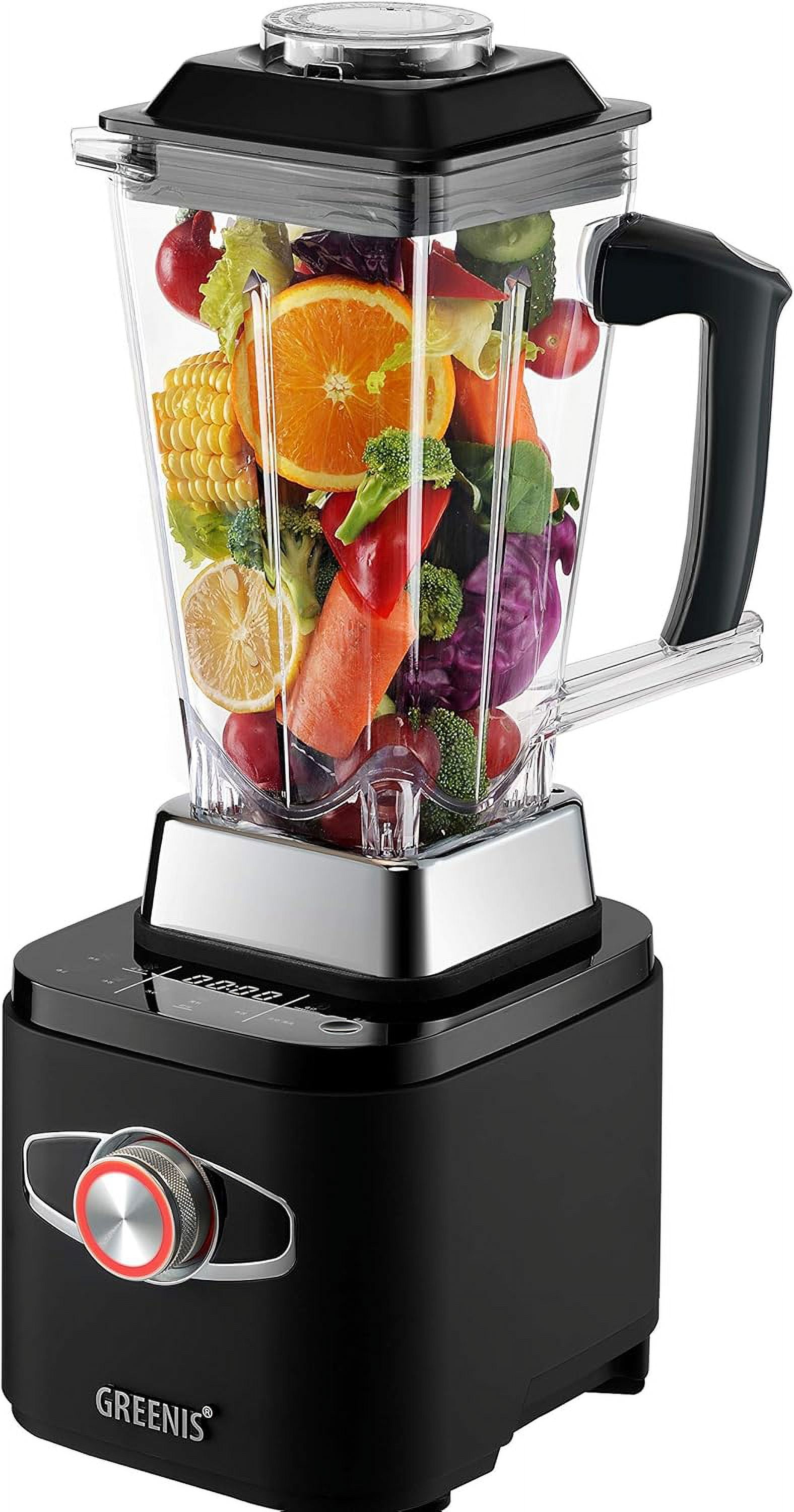 Greenis 8830 Power Blender - BLACK with, Thermometer in Tamper ...