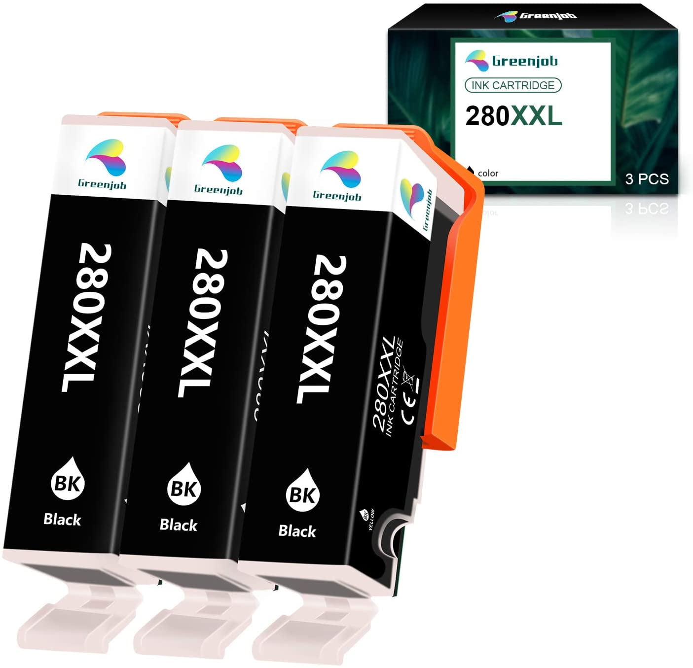 Greenjob PGI-280 CLI-281 XXL Compatible Ink Cartridge Replacement for ...
