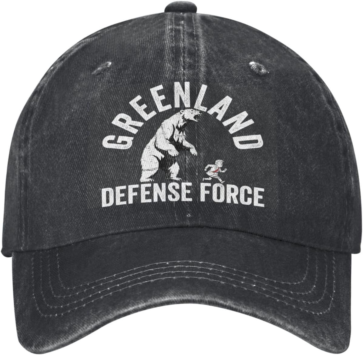 Greenland Defense Force Caps for Men Greenland Defense Baseball Hats ...