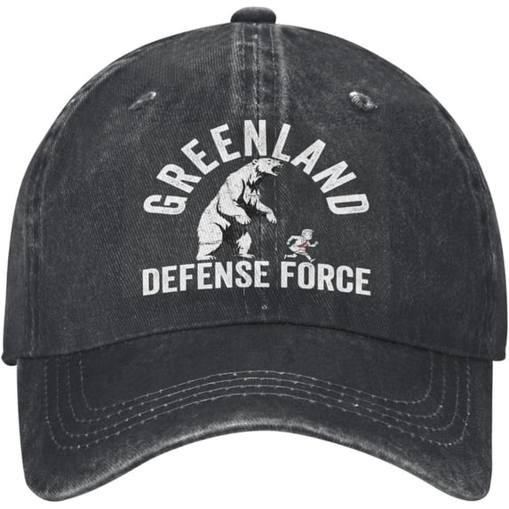 Greenland Defense Force Caps for Men Greenland Defense Baseball Hats ...