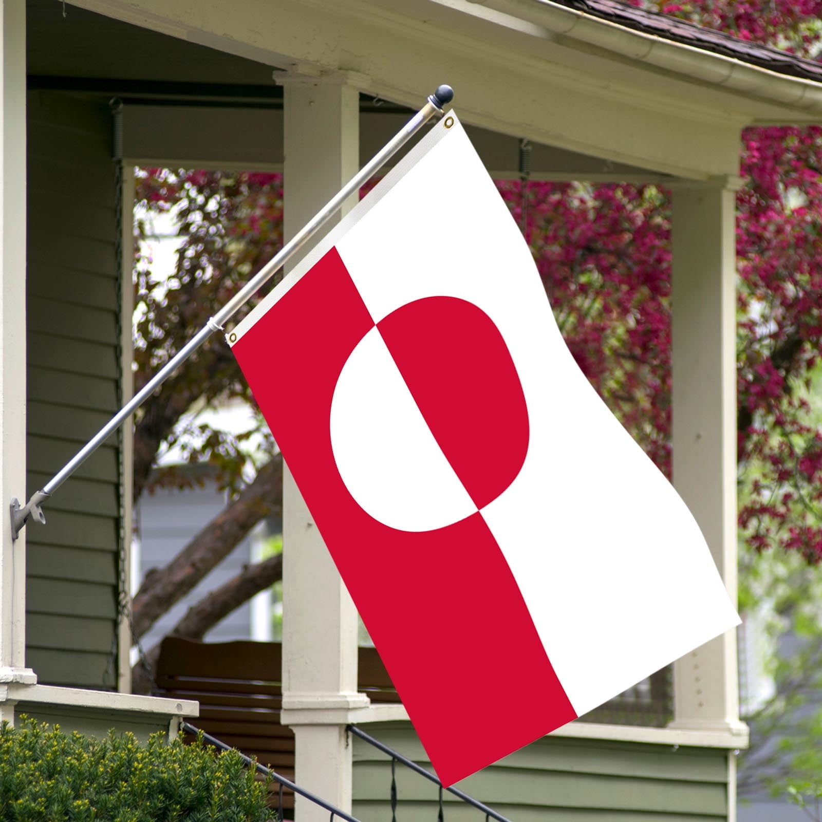 Greenland Flag 3x5FT Greenlander Flags Vivid Color Fade Resistant ...