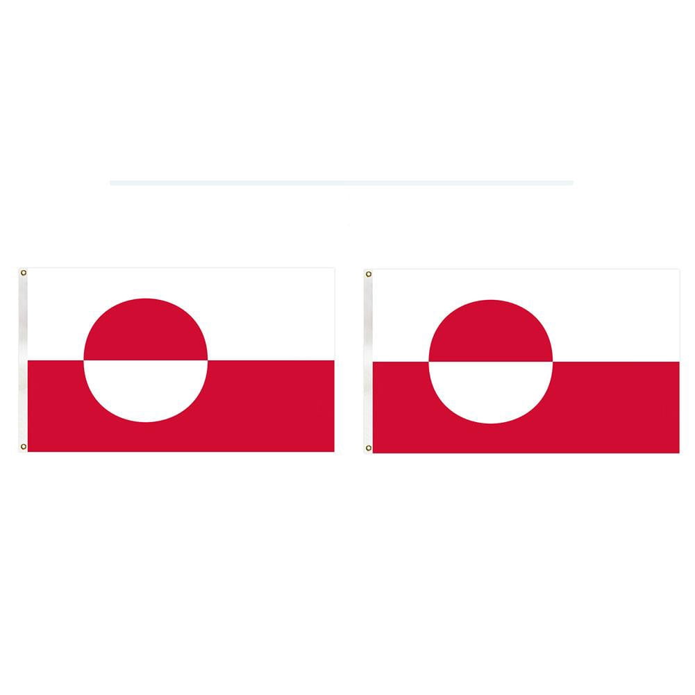 Greenland Flags 90X150cm, Garden decoration flag Vivid Color and ...