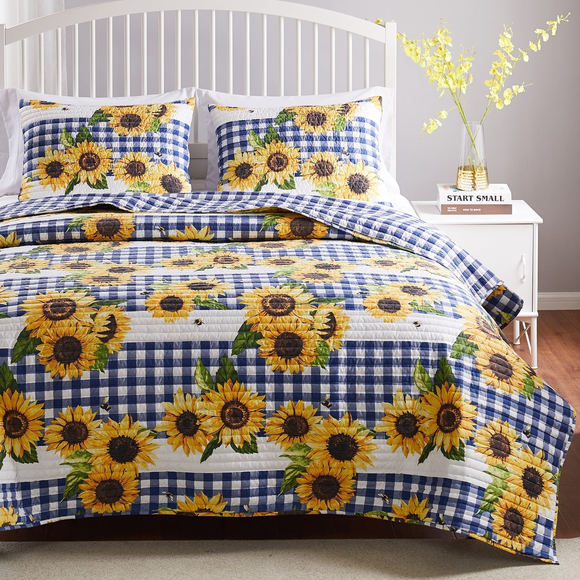 Greenland Home Fashions Barefoot Bungalow Sunflower Oversized ...
