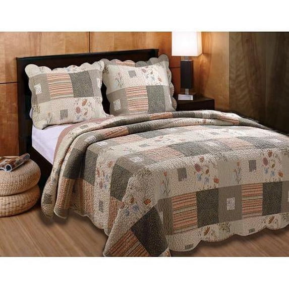 Greenland Home Fashions Sedona 3-Piece Quilt Set - Walmart.com
