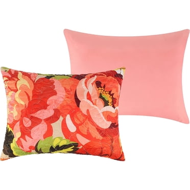 Greenland Home Fashions Wheatly Ruffled Farmhouse Quilted Pillow Sham ...