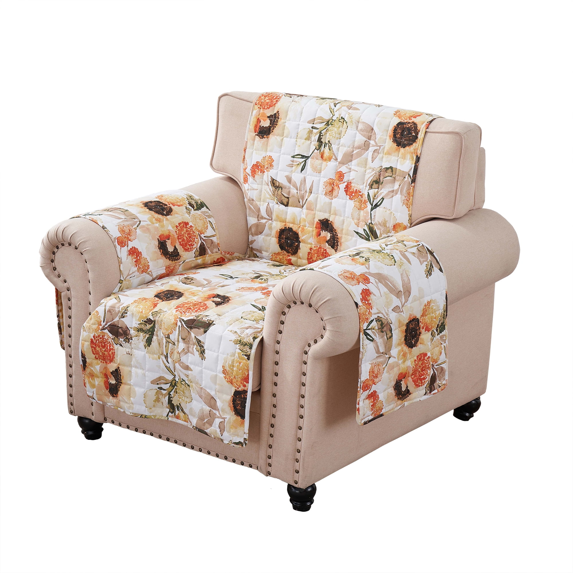 Greenland Home Fashions Somerset Farmhouse Reversible Furniture Cover ...