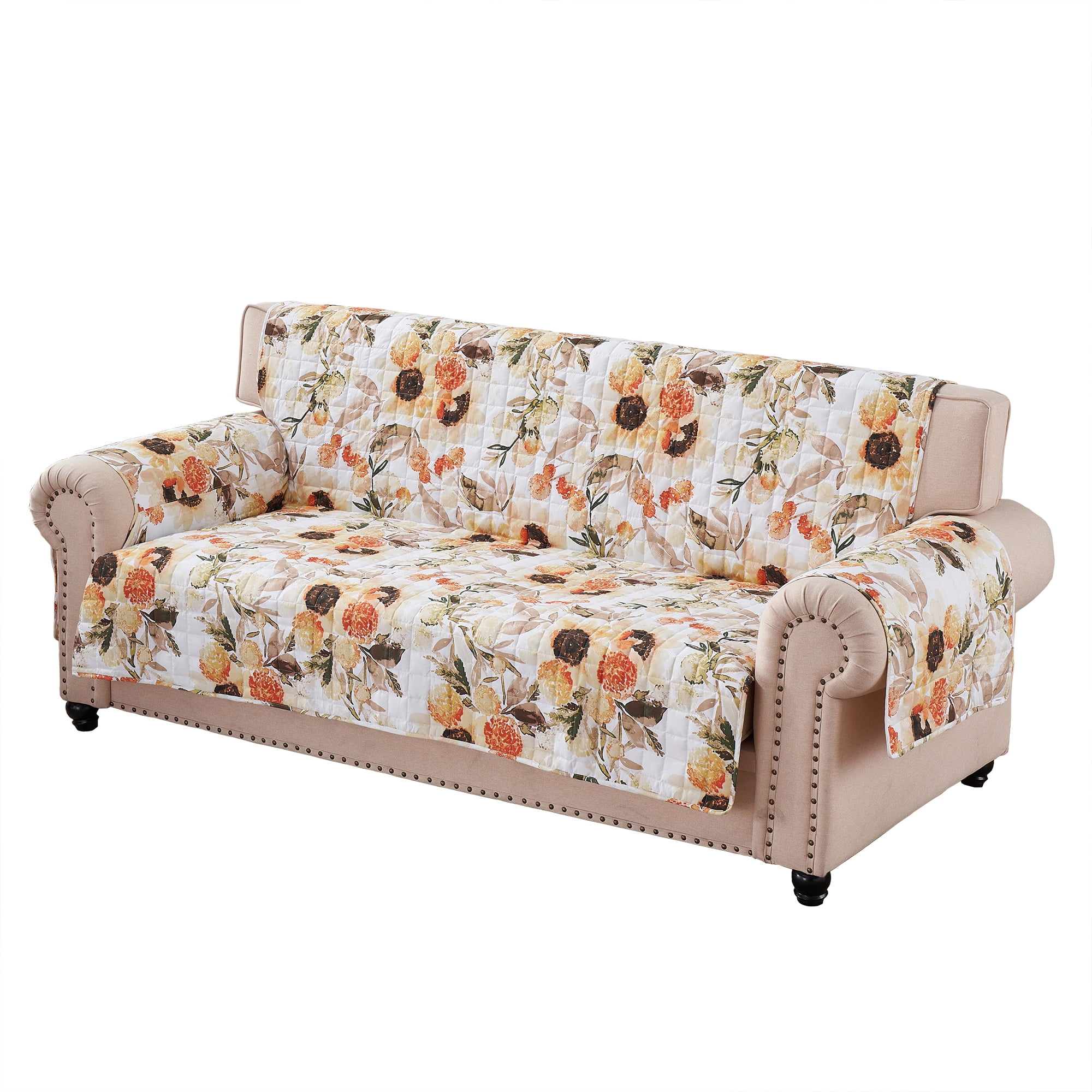 Greenland Home Fashions Somerset Farmhouse Reversible Furniture Cover ...