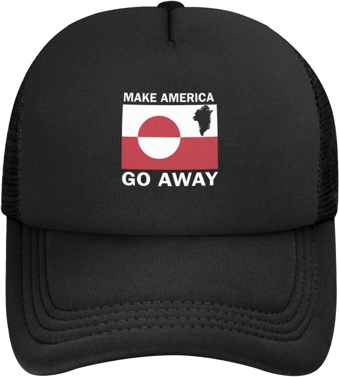 Greenland Says No Hat – Anti-America Mesh Cap with Bold Statement ...