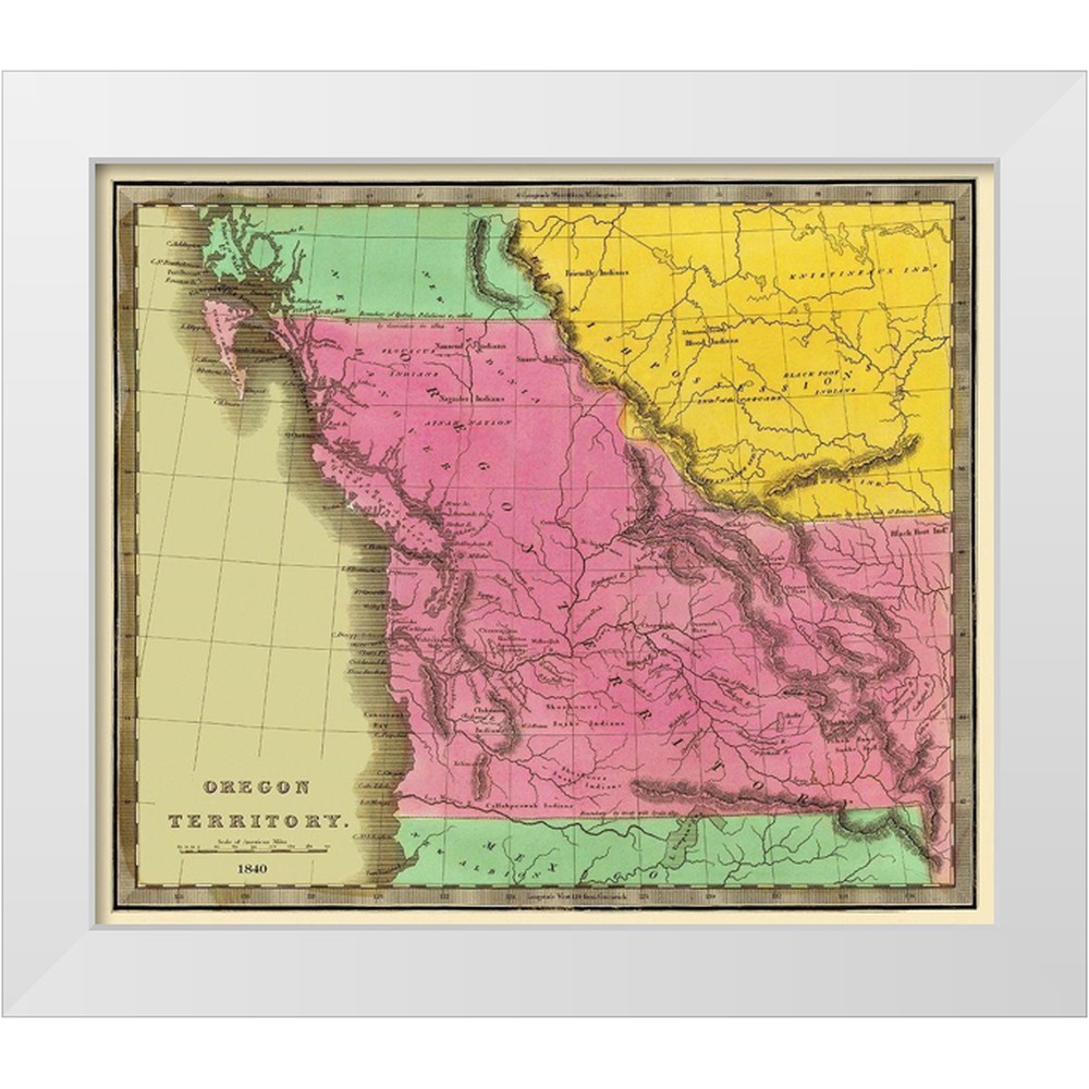 Greenleaf 17x15 White Modern Wood Framed Museum Art Print Titled ...