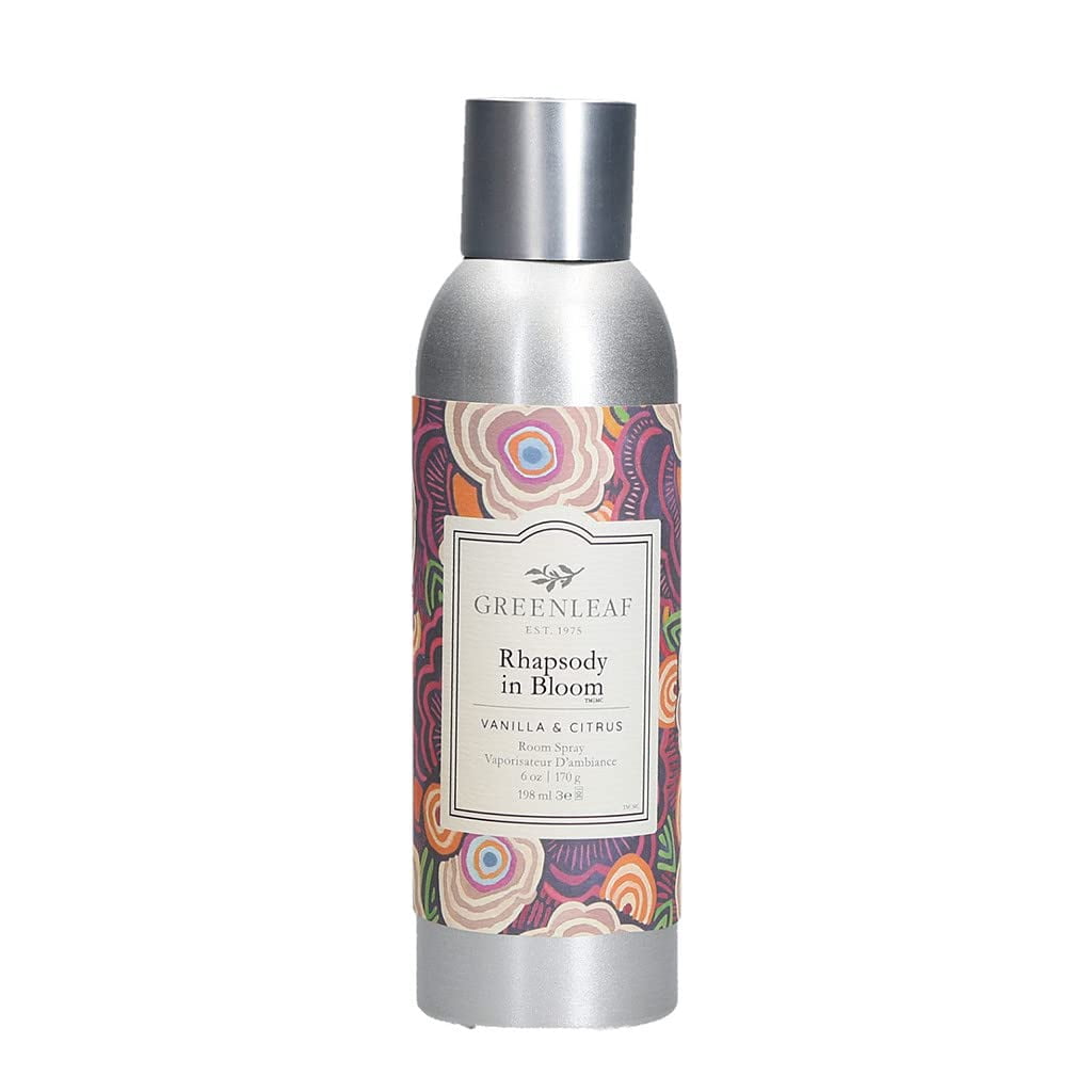 Greenleaf Gifts Highly Fragranced Aerosol Room Freshener Spray-Rhapsody ...