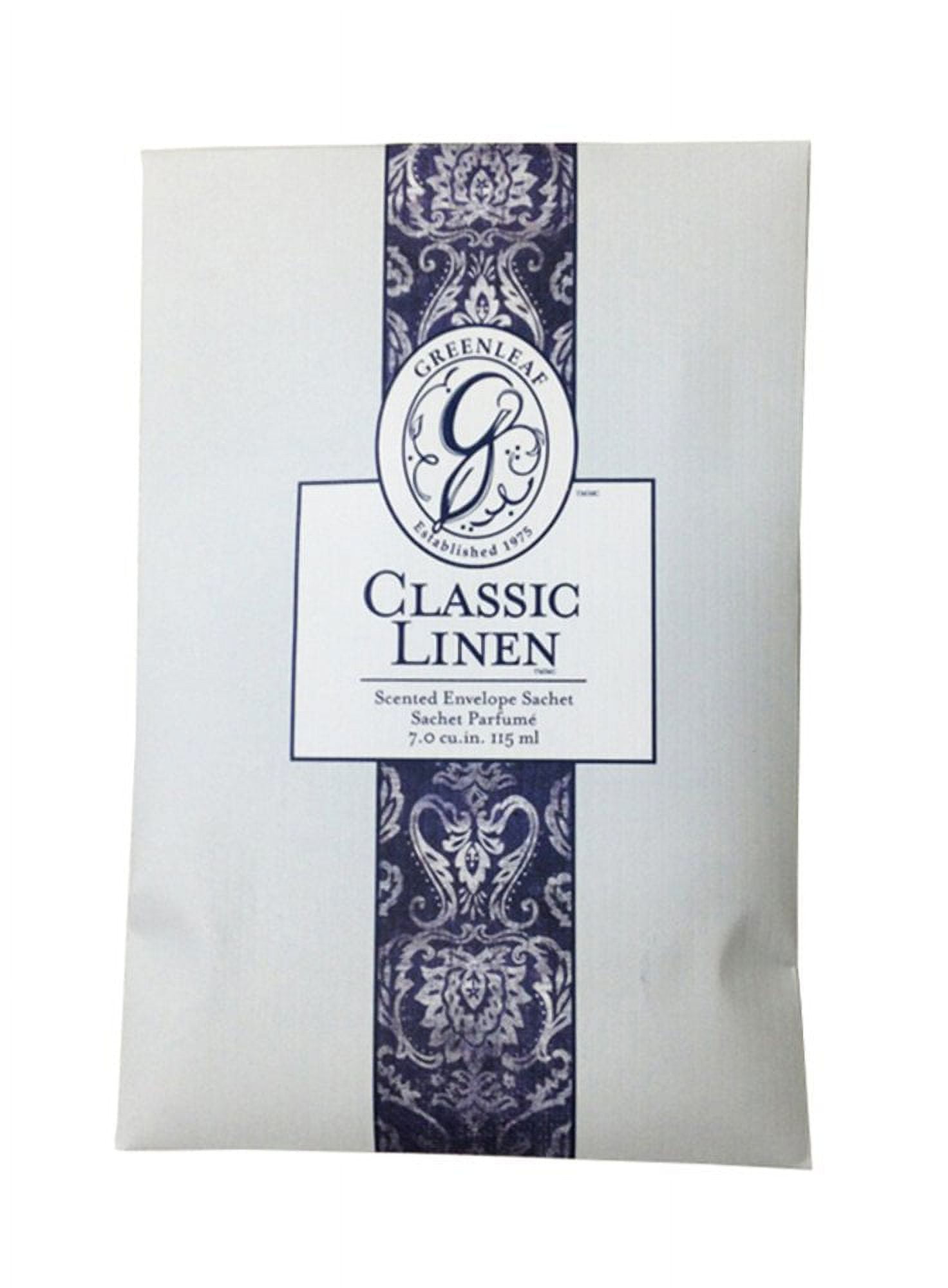 Greenleaf Large Classic Linen Scented Fresh Paper Drawer Sachet ...