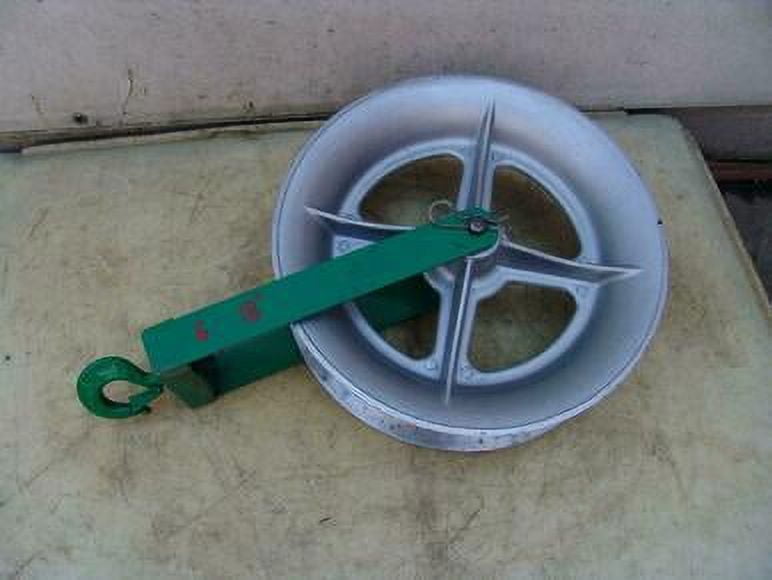 Greenlee 18 inch Sheave Cable Puller Tugger 4000lbs NIce Shape ...