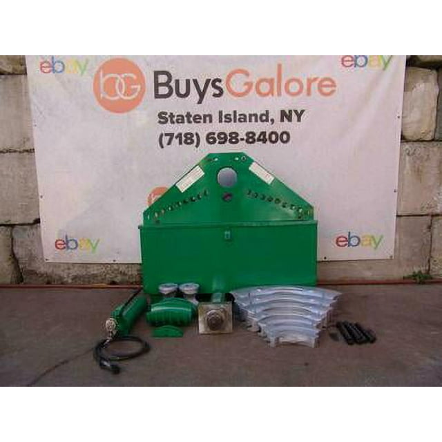 Greenlee 885 Hydraulic Rigid Pipe Bender 1 1/4 to 5 inch Works Great 2 ...