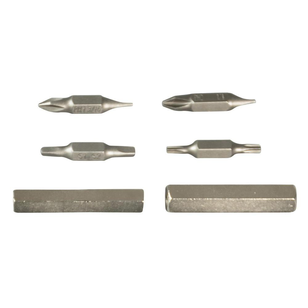Greenlee Bit Set,Steel,10 Pieces,Hand Application 9953-20 - Walmart.com