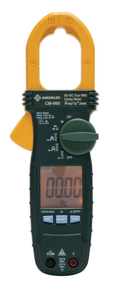 Greenlee-CM-960 600 AC/DC clamp meter - Walmart.com