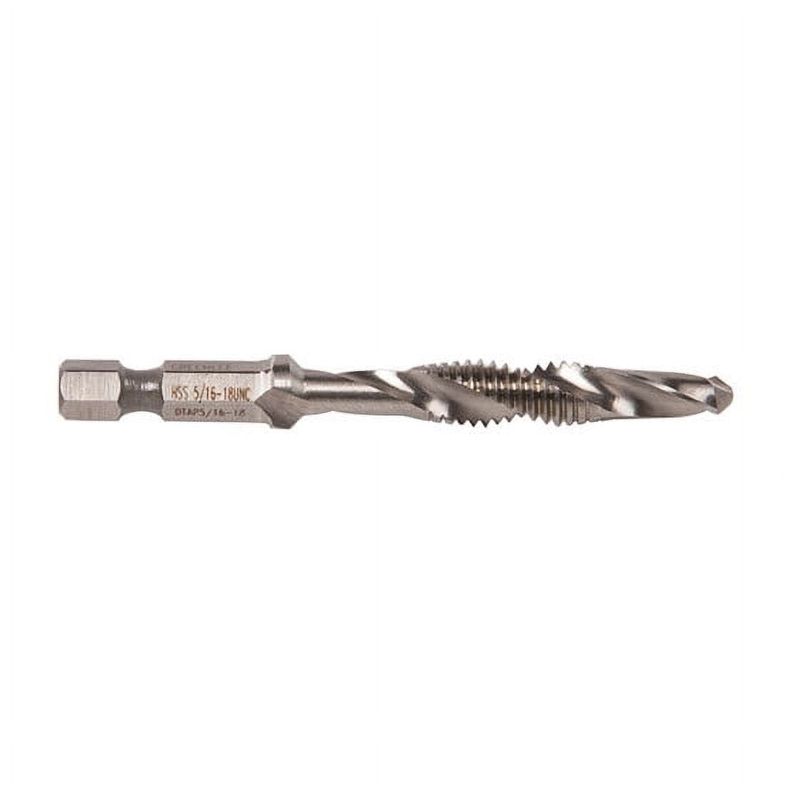 Greenlee Drill,Tap,Countersink,3-1/4in,5/16"-18 DTAP5/16-18 - Walmart.com