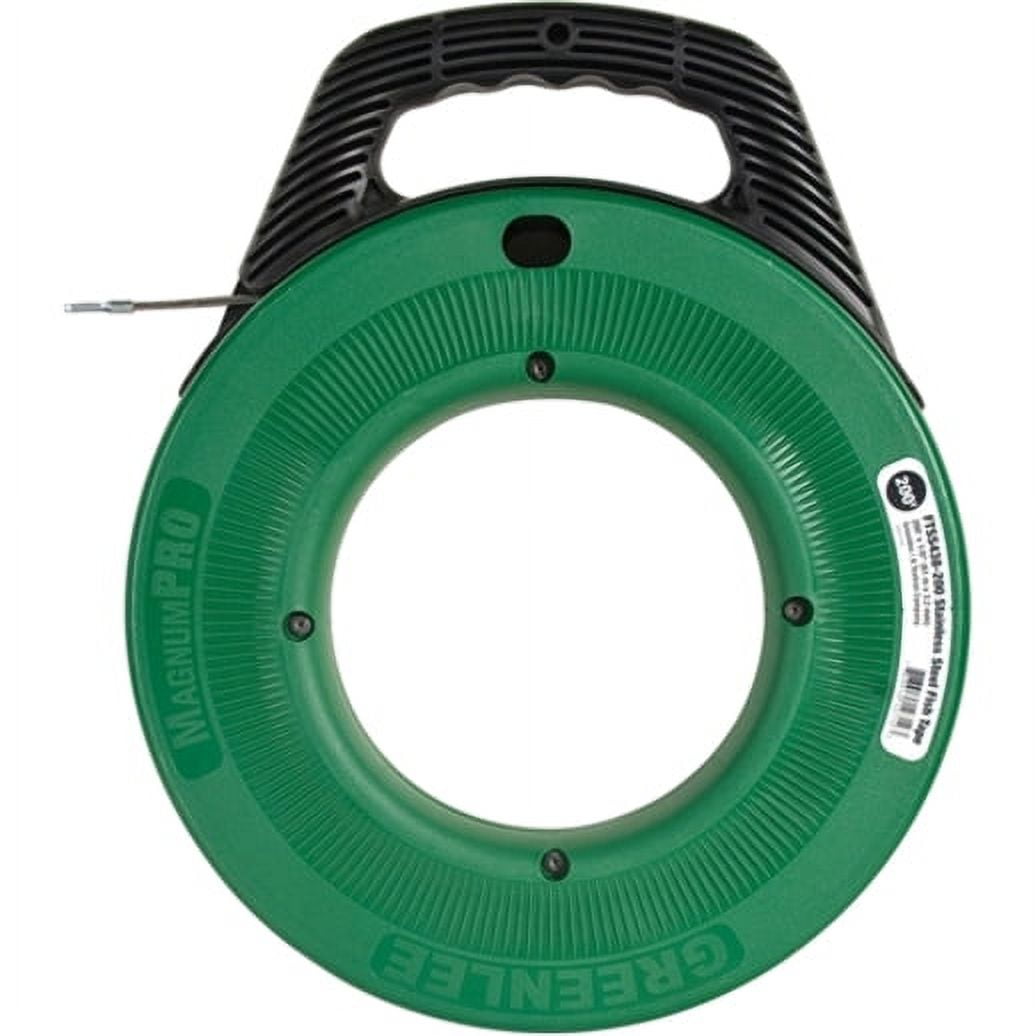 Greenlee FTSS438-200 Stainless Steel Fish Tape, 200-Feet x 1/8-Inch - Walmart.com