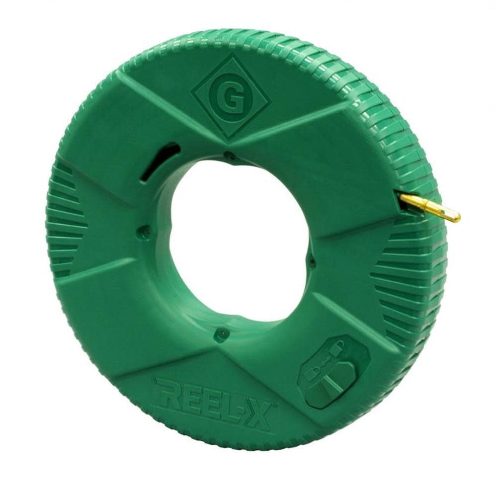 Greenlee Reel-X Fiberglass Non-Conductive Fish Tape 50' - Walmart.com