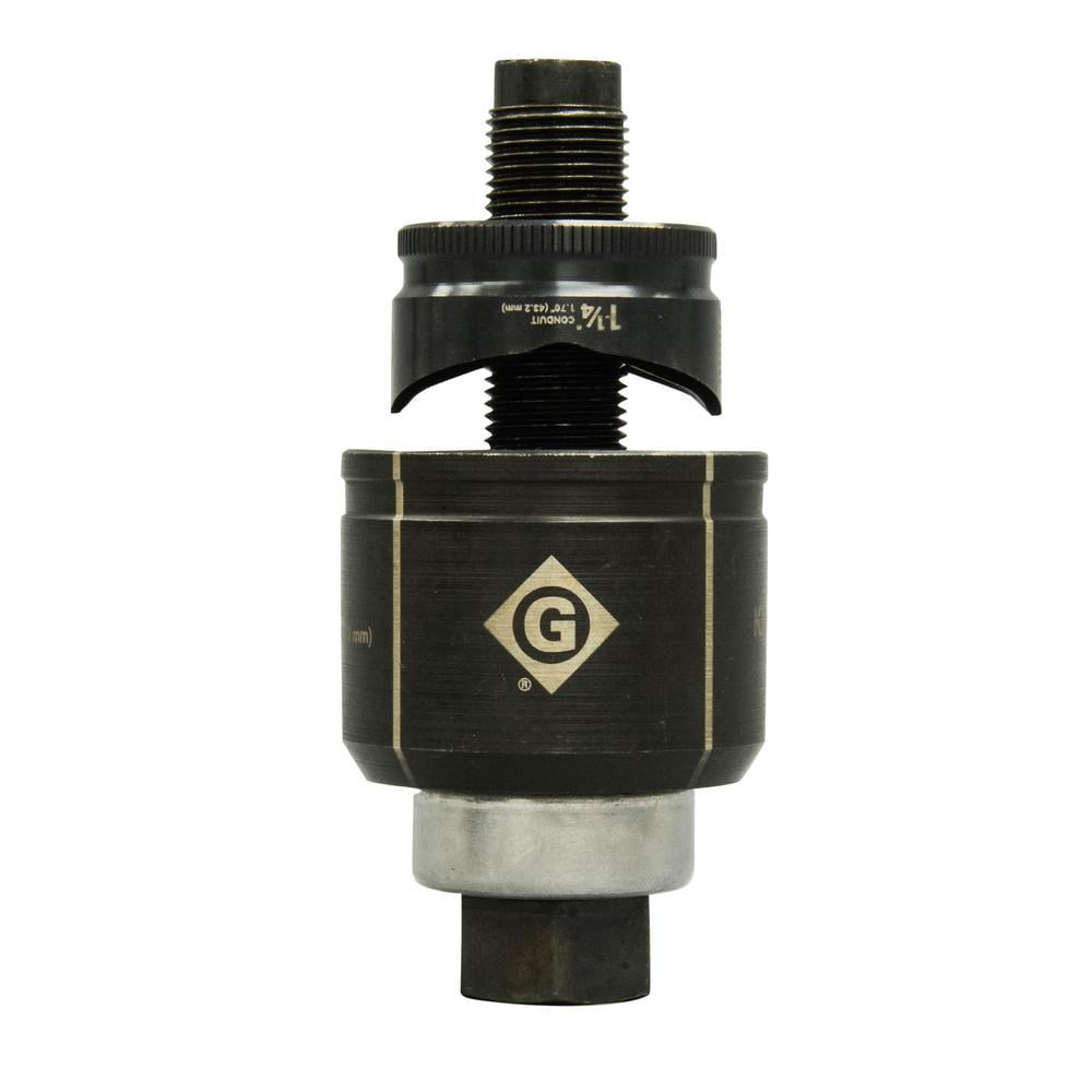 Greenlee K3BB-1-1/4 1-1/4" Conduit Size Standard Round Manual Knockout ...