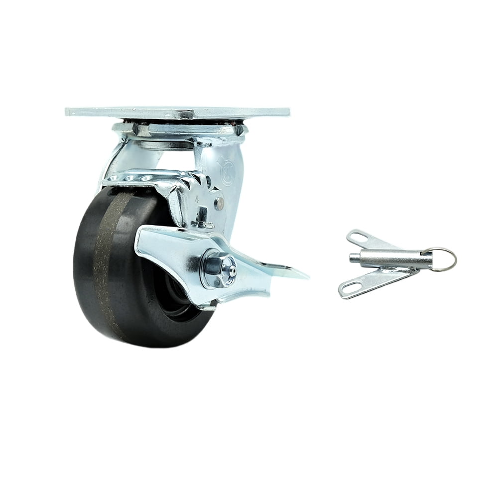 Greenlee Swivel Caster with Brake & Bolt-On Swivel Lock – MA6065 GMX ...
