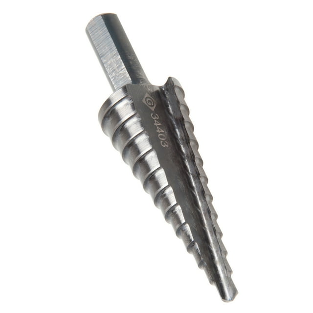 Greenlee Textron 34403 7/8" #3 Kwik Stepper® Step Bit - Walmart.com