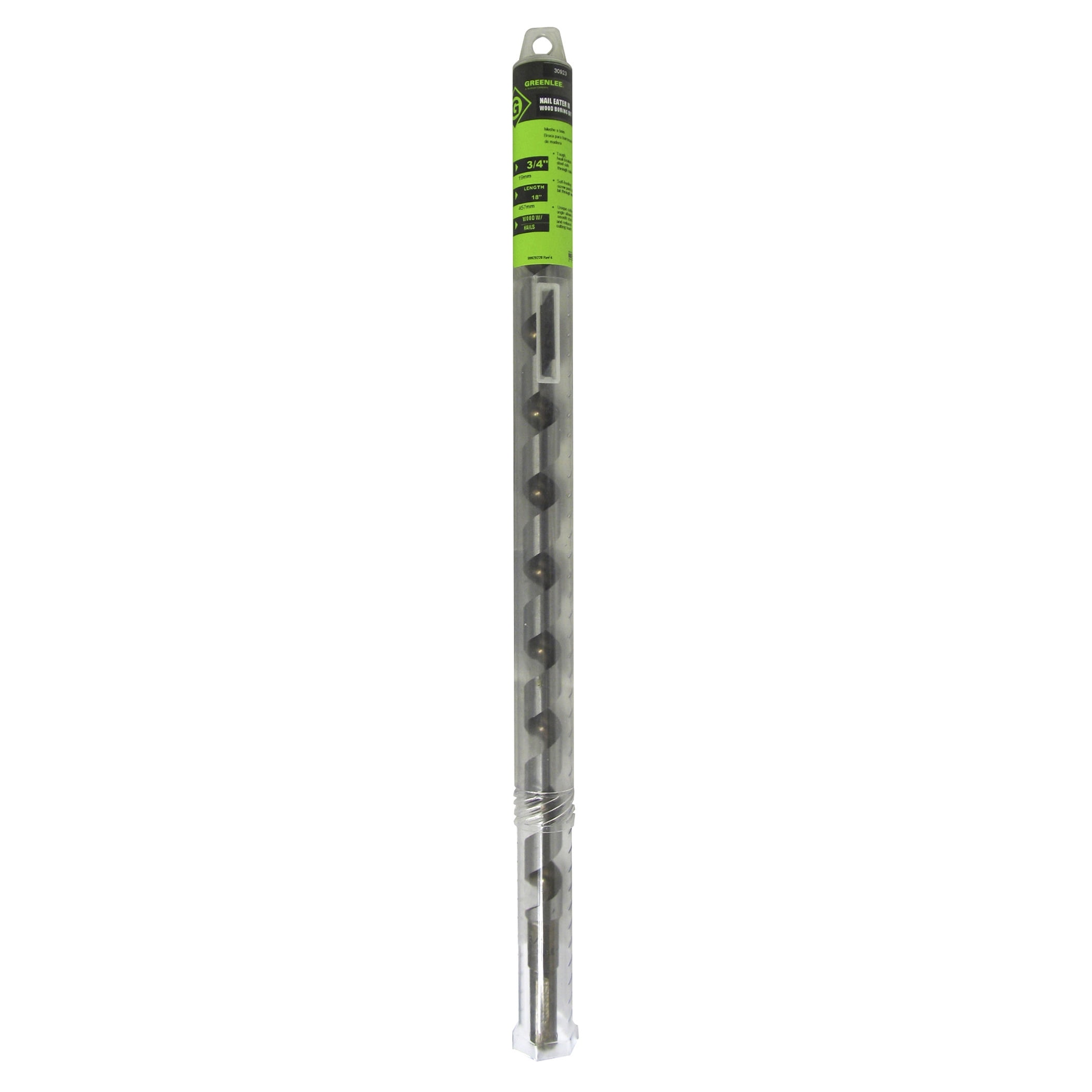 Greenlee Textron 66PT-3/4 3/4" Nail Eater® Auger Bit - Walmart.com
