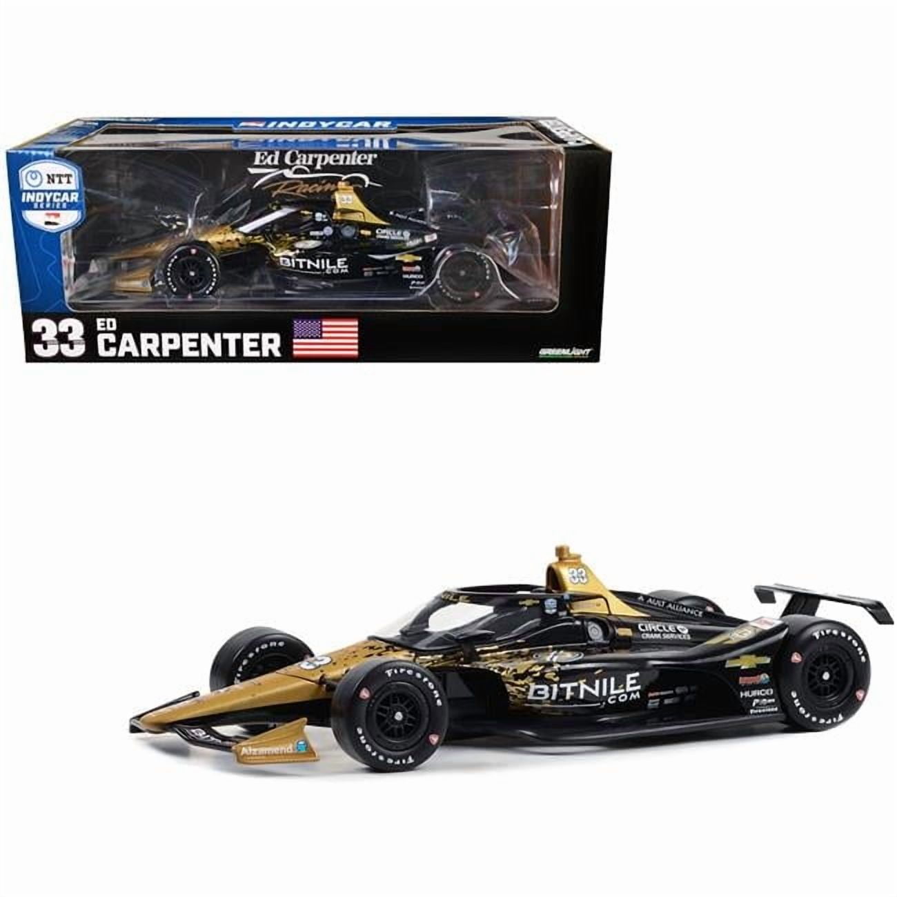 Dallara IndyCar #33 Ed Carpenter "Bitnile" Ed Carpenter Racing "NTT ...