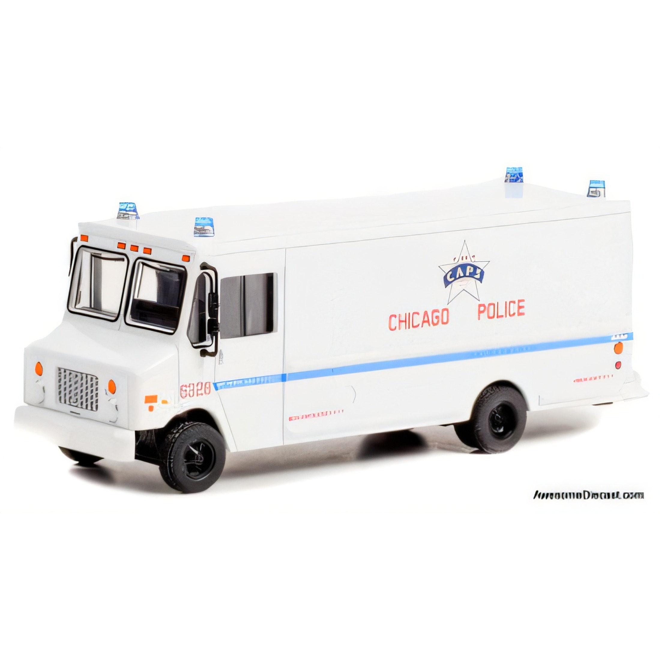 Greenlight 1:64 2019 Step Van: Chicago Police Department - Walmart.com