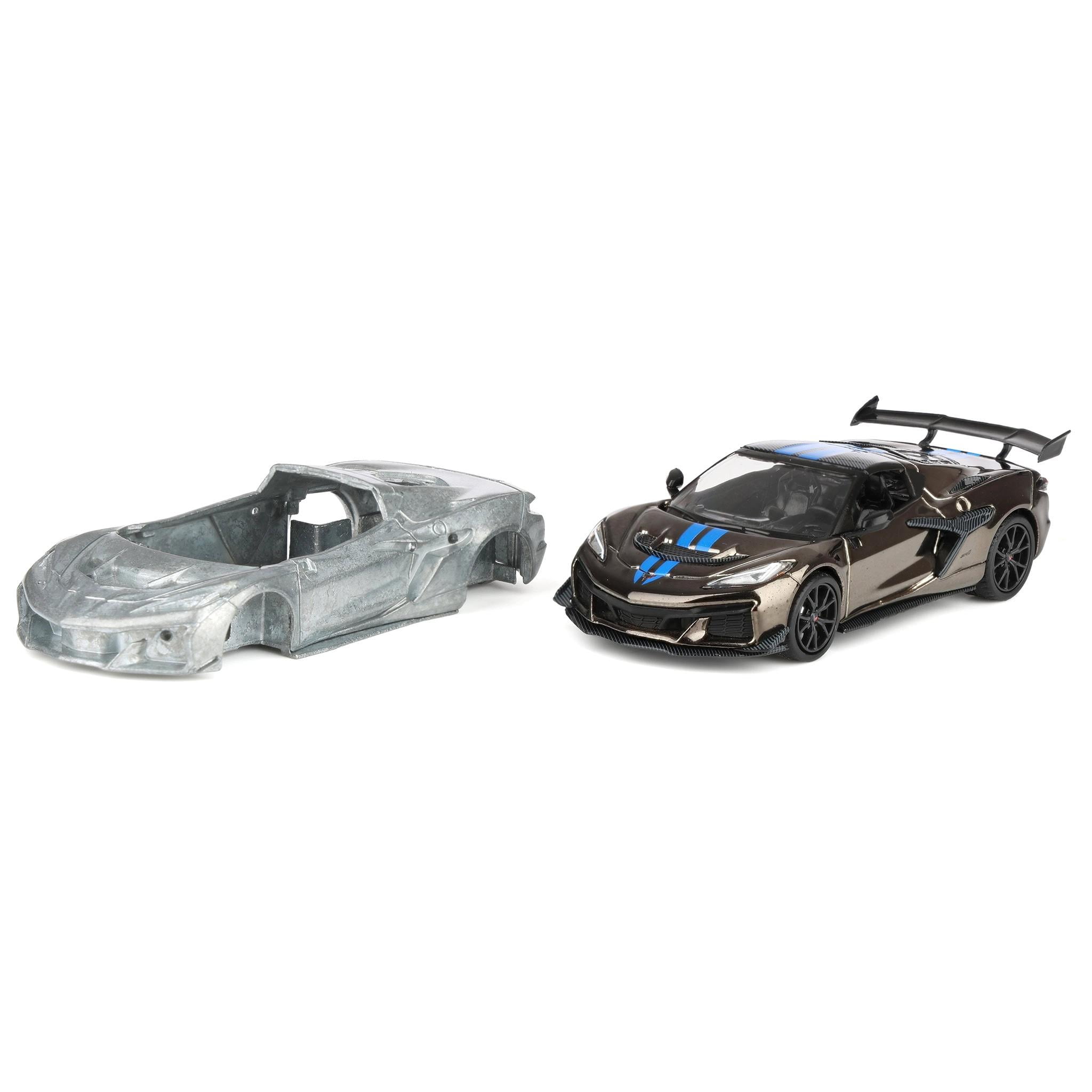 Greenlight 1/64 2025 Chevrolet Corvette C8 ZR1 Raw Casting Dual Pack ...