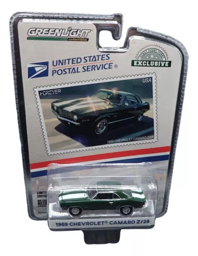 Greenlight 1:64 USPS 1969 Chevrolet Camaro Z/28 Hobby Exclusive ...