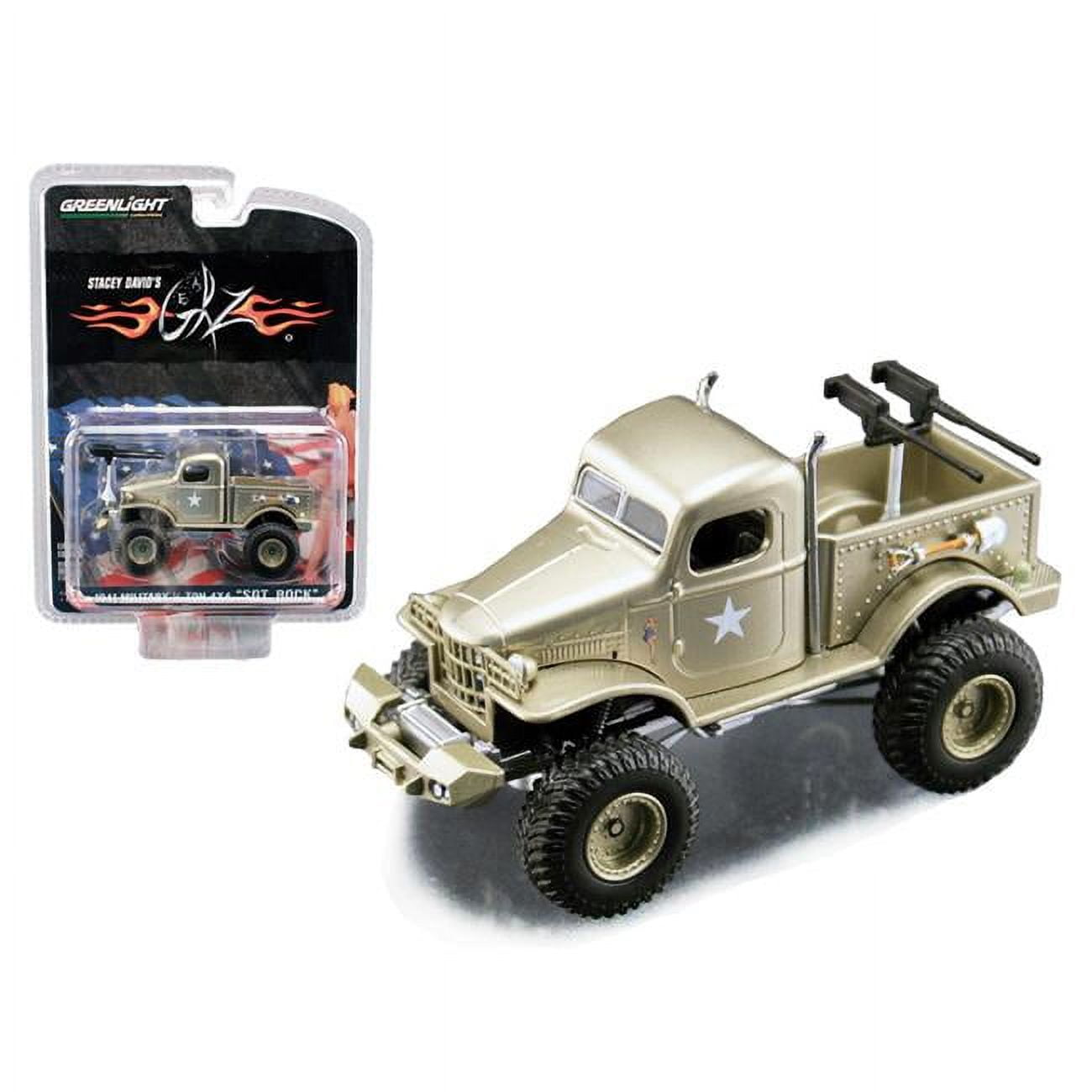 Greenlight 1 by 64 Diecast Stacey Davids Sargeant Rock 1941 Military ...