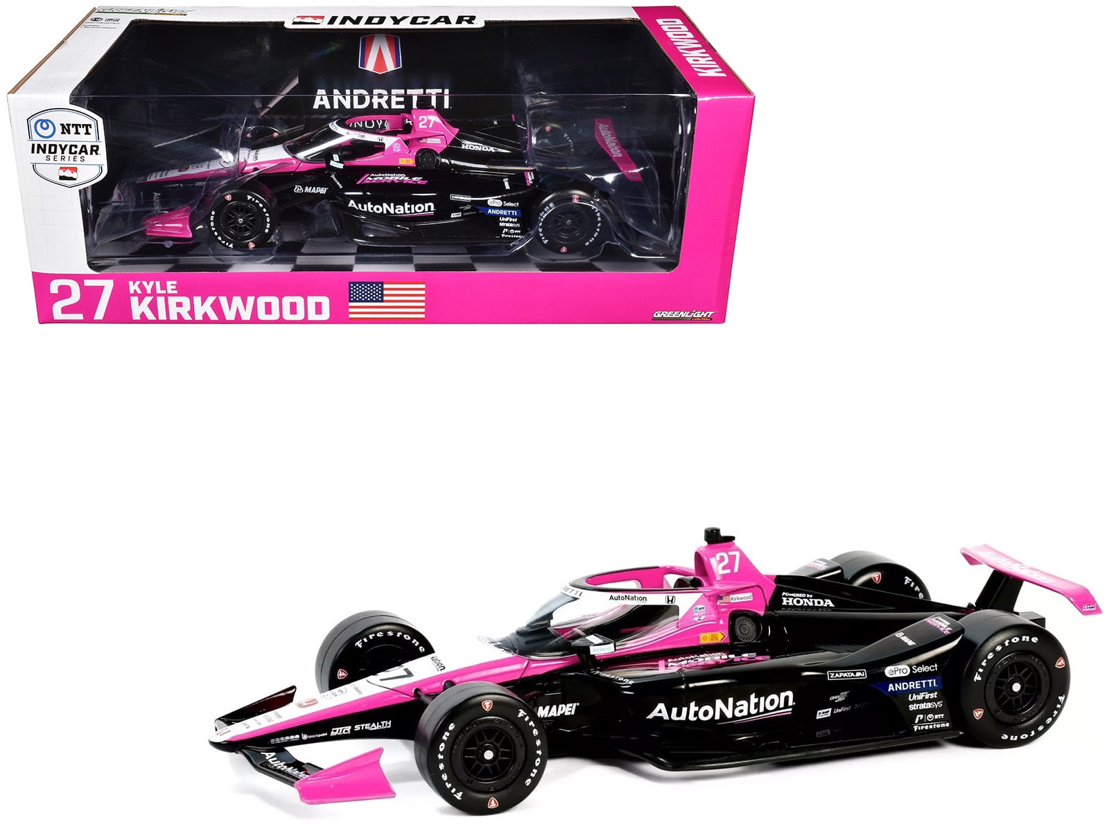 Dallara IndyCar #27 "AutoNation" Andretti Autosport "NTT IndyCar Series ...