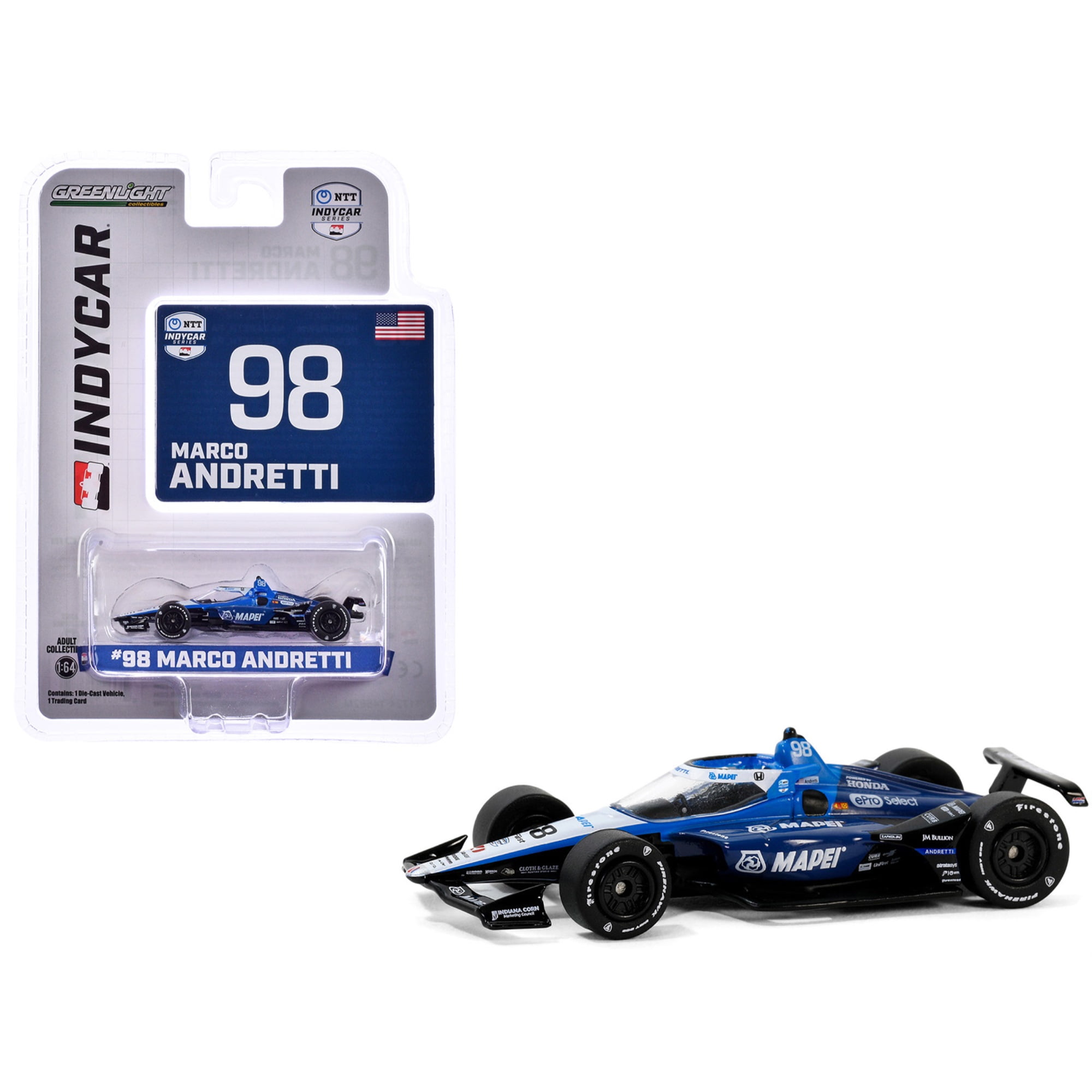 Greenlight 11603 Dallara IndyCar No.20 Carpenter Guy Care ED Carpenter ...