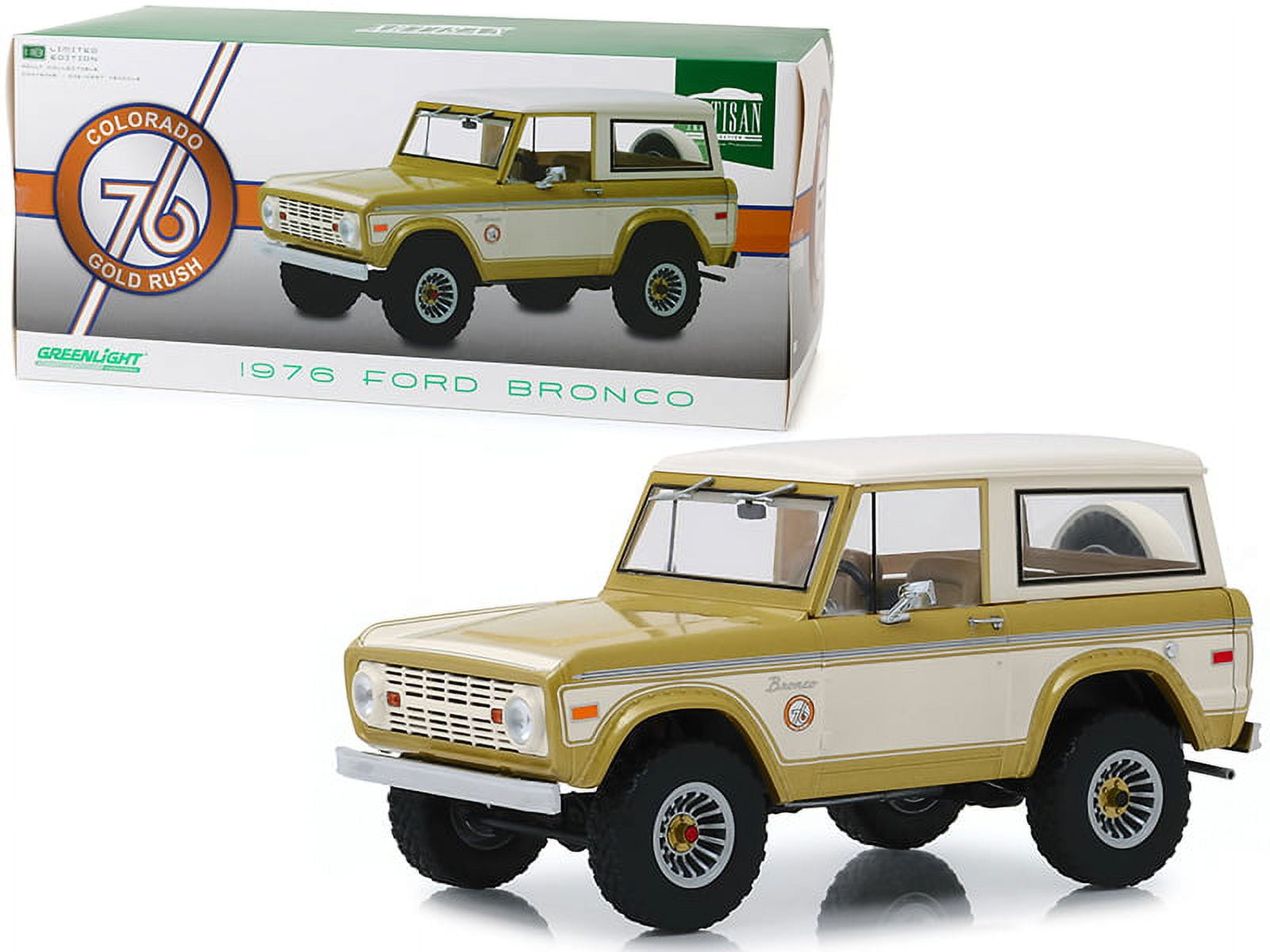 1976 Ford Bronco Gold Metallic and Cream "Colorado Gold Rush ...
