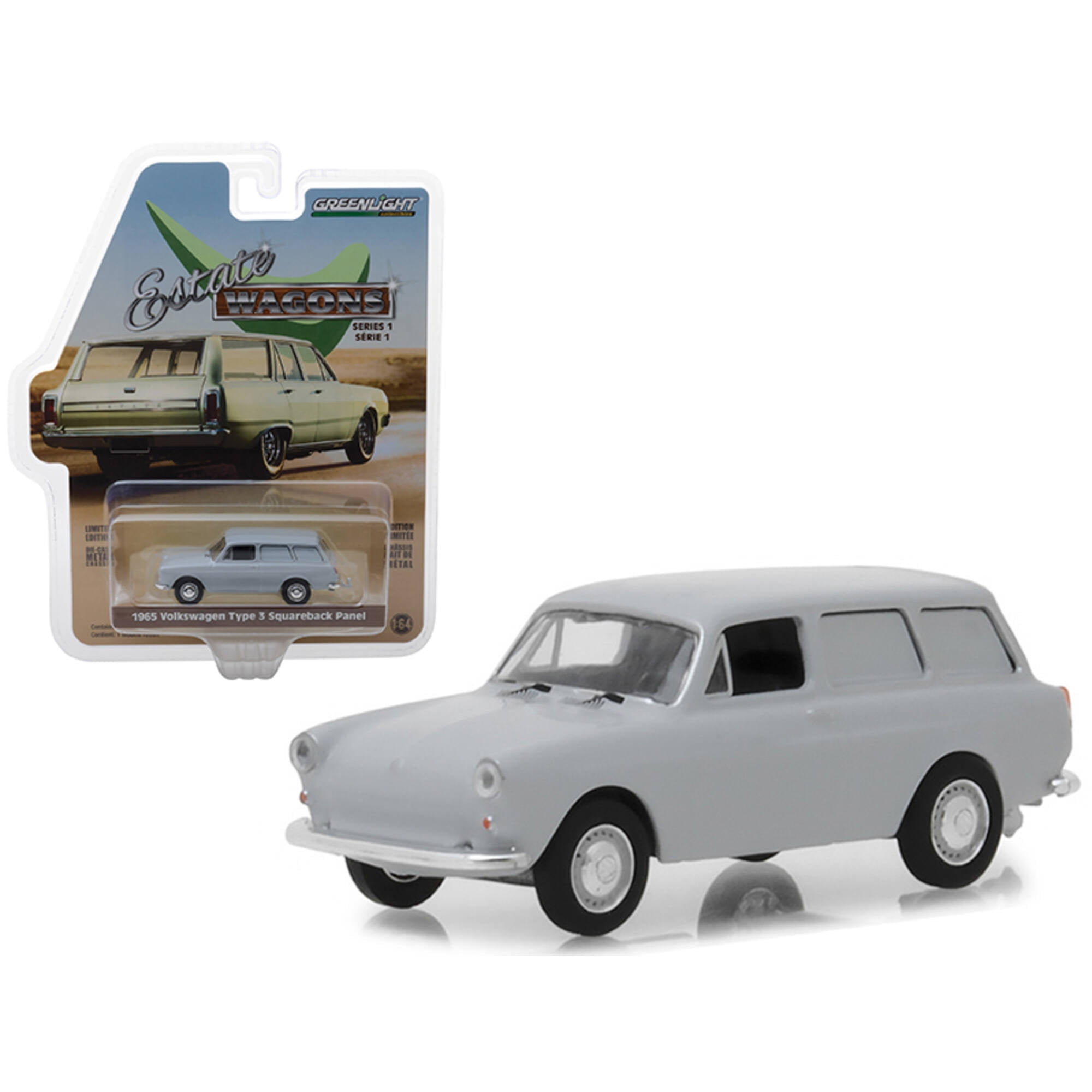 1965 Volkswagen Type 3 Squareback Panel Light Gray "Estate Wagons ...