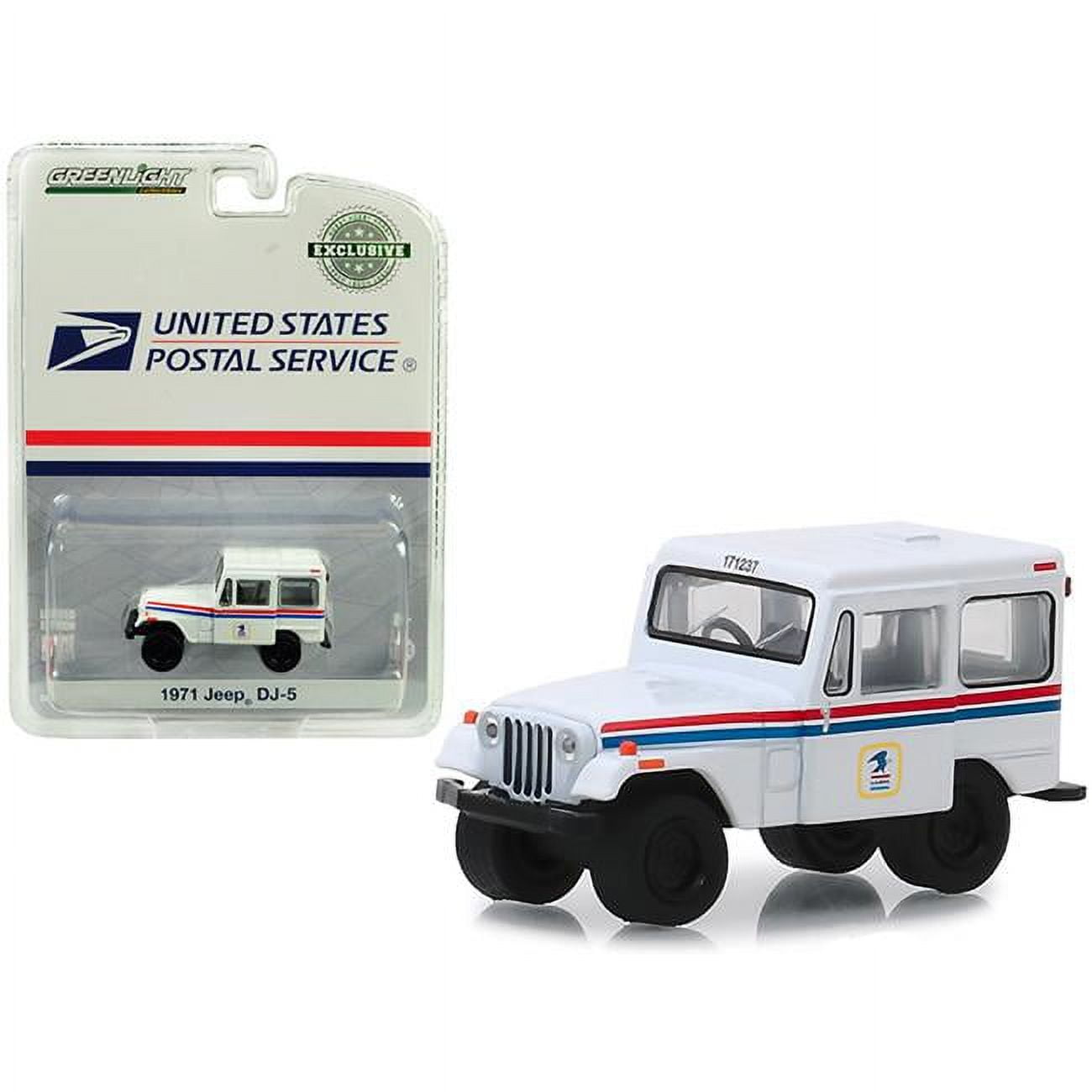 Greenlight 1971 Jeep DJ-5 United States Postal Service USPS White Hobby ...