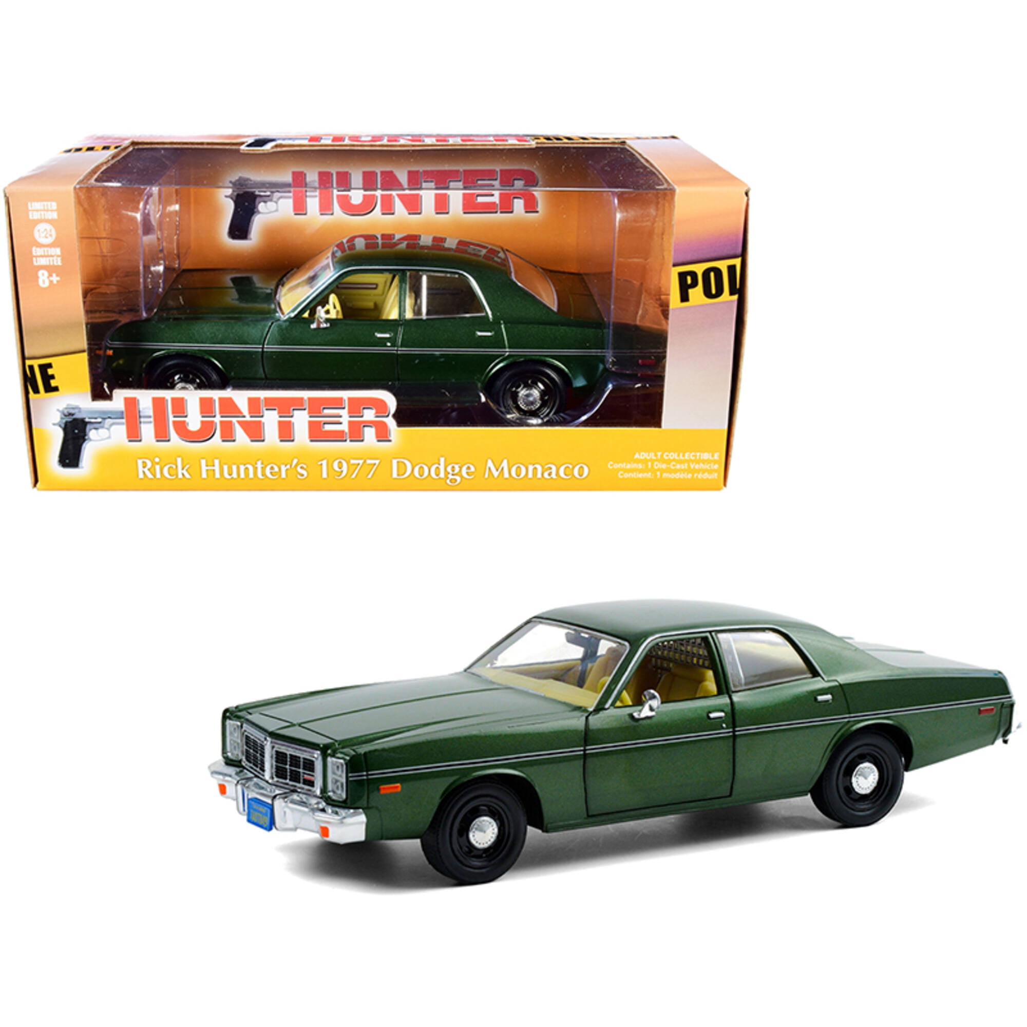 1977 Dodge Monaco Green Metallic (Rick Hunter's) "Hunter" (1984-1991 ...