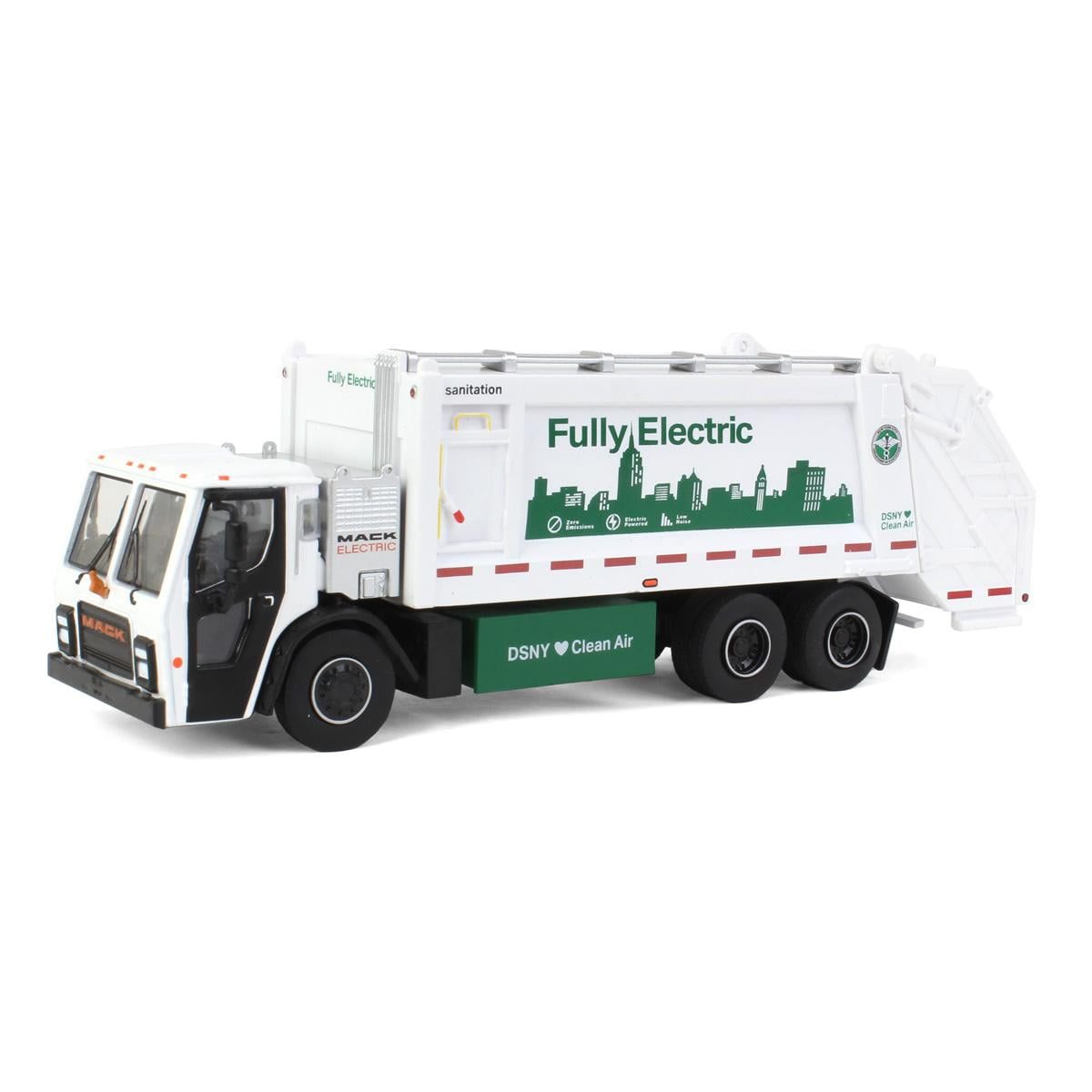 Greenlight Collectibles 1/64 2021 Mack LR Electric Rear Loader Refuse ...