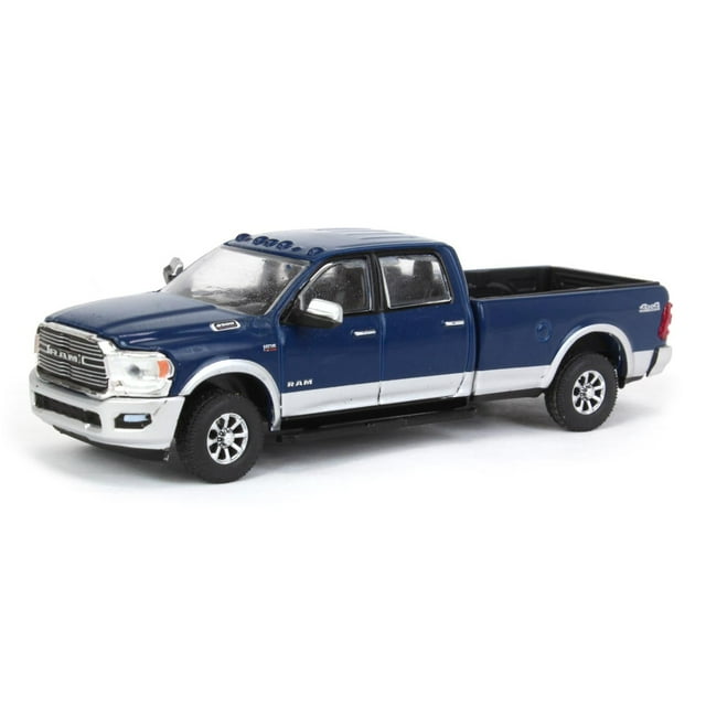 Greenlight Collectibles 1/64 2022 Ram Laramie 4x4, Patriot Blue ...