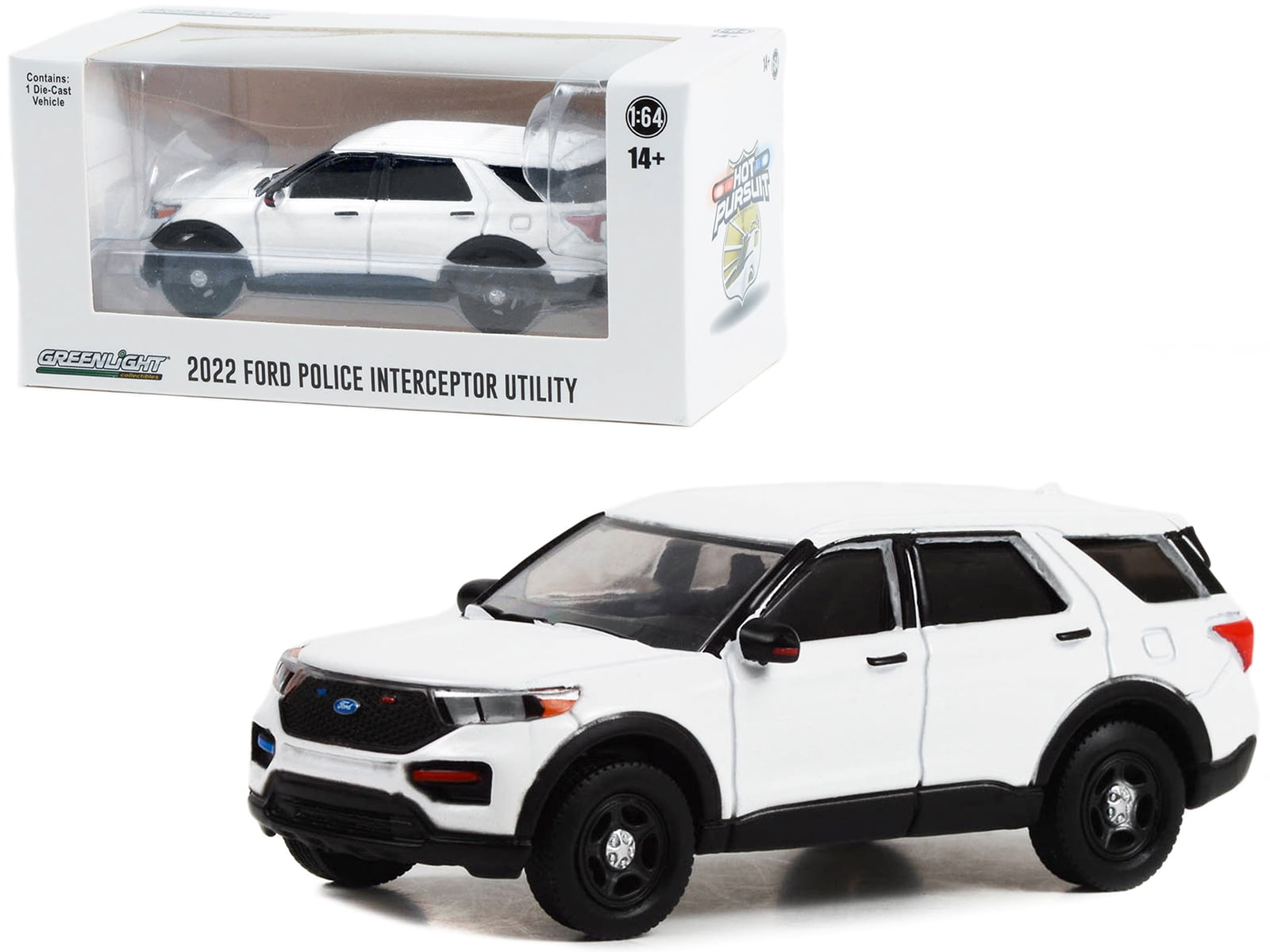 2022 Ford Police Interceptor Utility White "Hot Pursuit" "Hobby ...