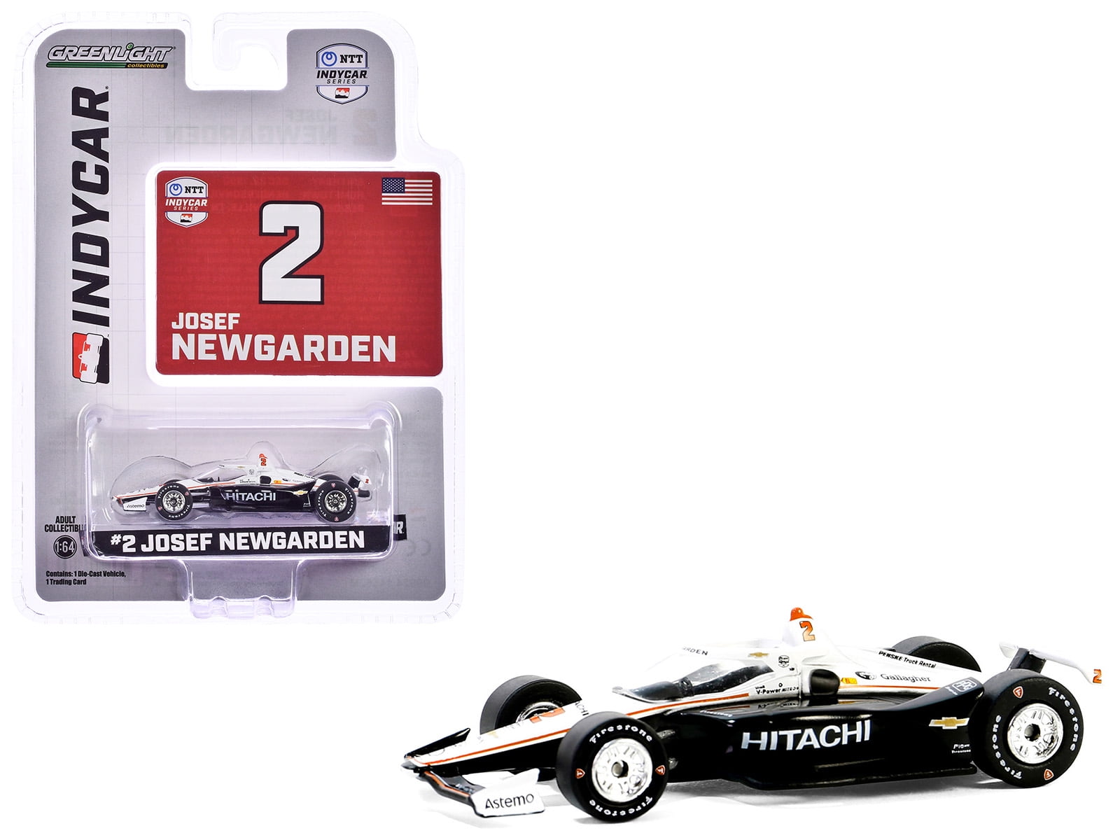 Dallara IndyCar #2 Josef Newgarden "Hitachi" Team Penske "NTT IndyCar ...