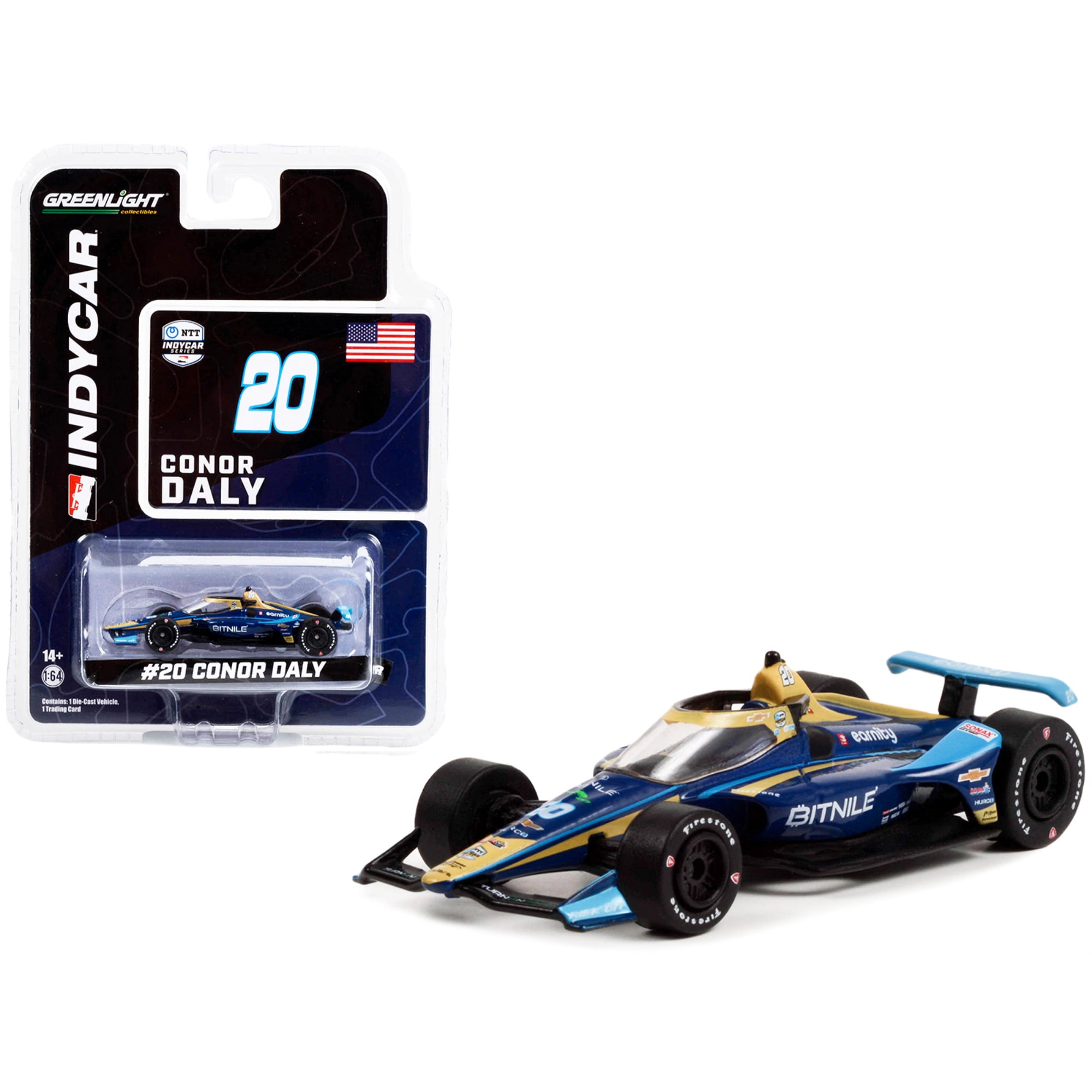 Greenlight Dallara IndyCar No.20 Conor Daly BitNile Ed Carpenter Racing ...