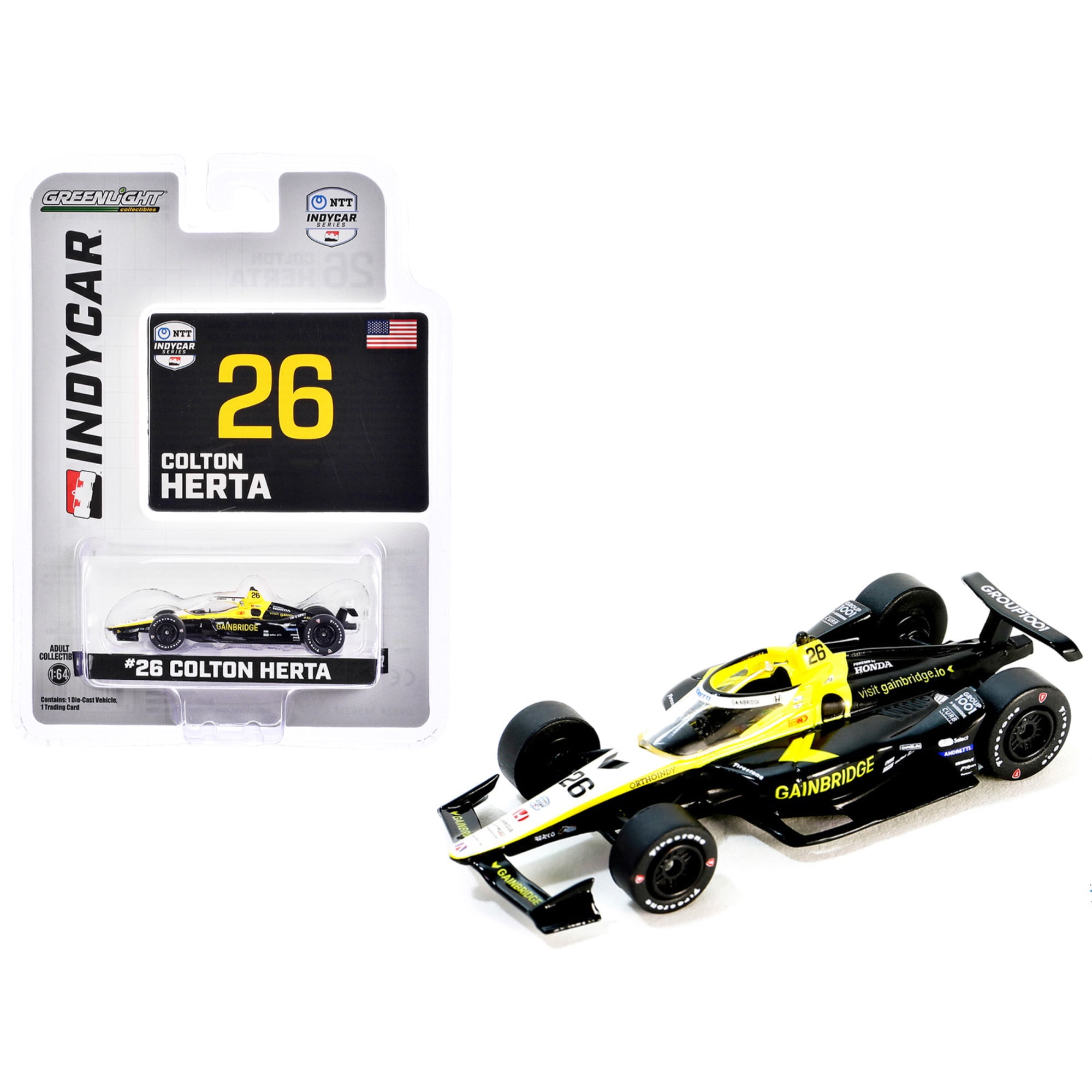 Greenlight Kyle Kirkwood IndyCar Model for Daycare Play - Walmart ...