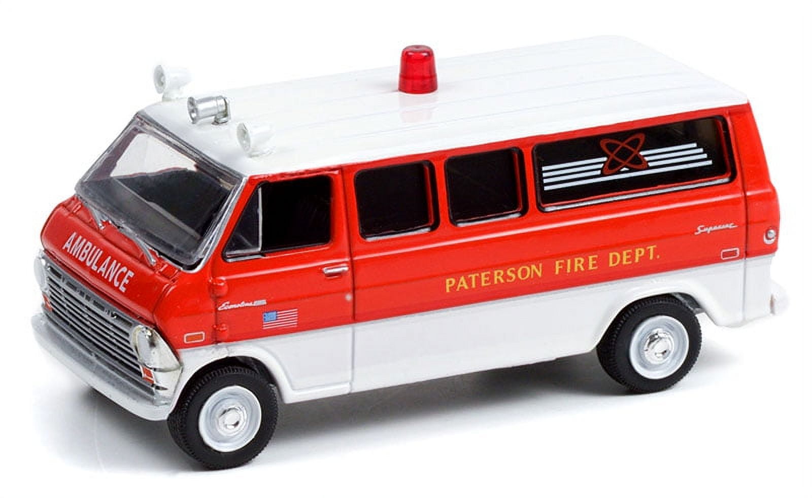 Greenlight Fire & Rescue Series 2 Diecast Vehicle - 1970 Ford Econoline ...