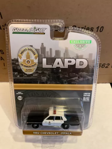 Greenlight Hobby Exclusive 1982 Chevrolet Impala LAPD Los Angeles ...