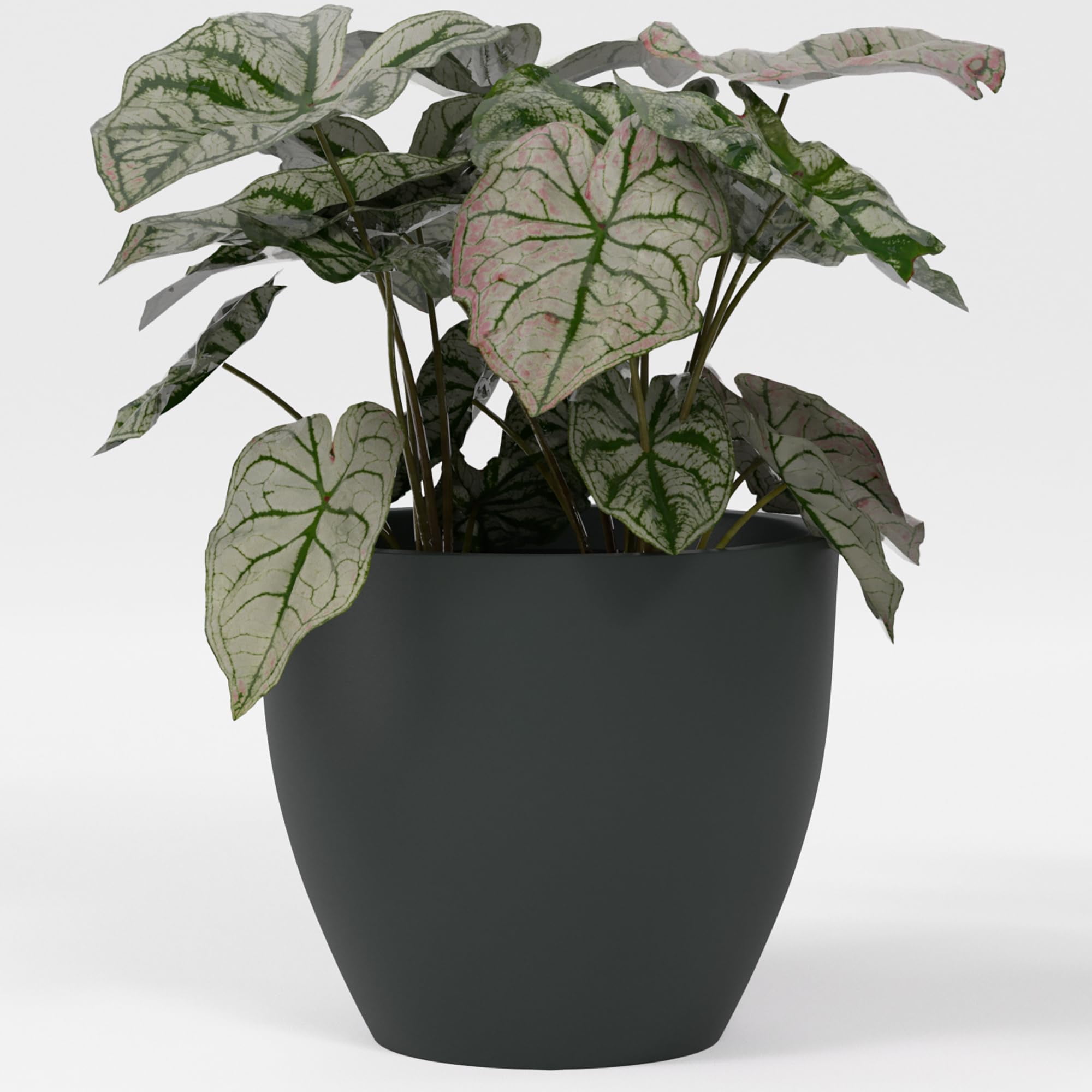 Greenline Fiberglass Lucy Extra Large Indoor/Outdoor Round Planter - 44 ...