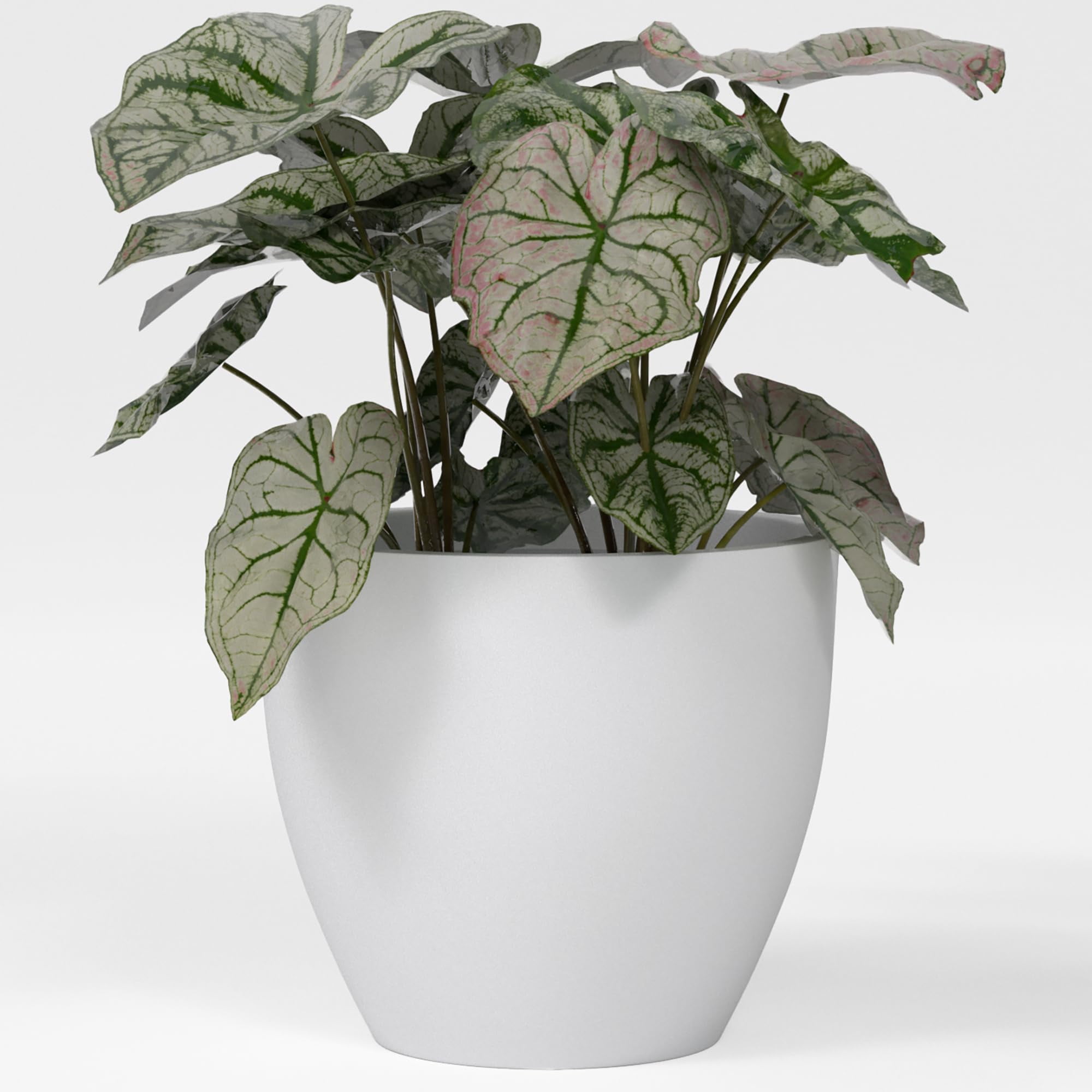 Greenline Fiberglass Lucy Extra Large Indoor/Outdoor Round Planter - 44 ...
