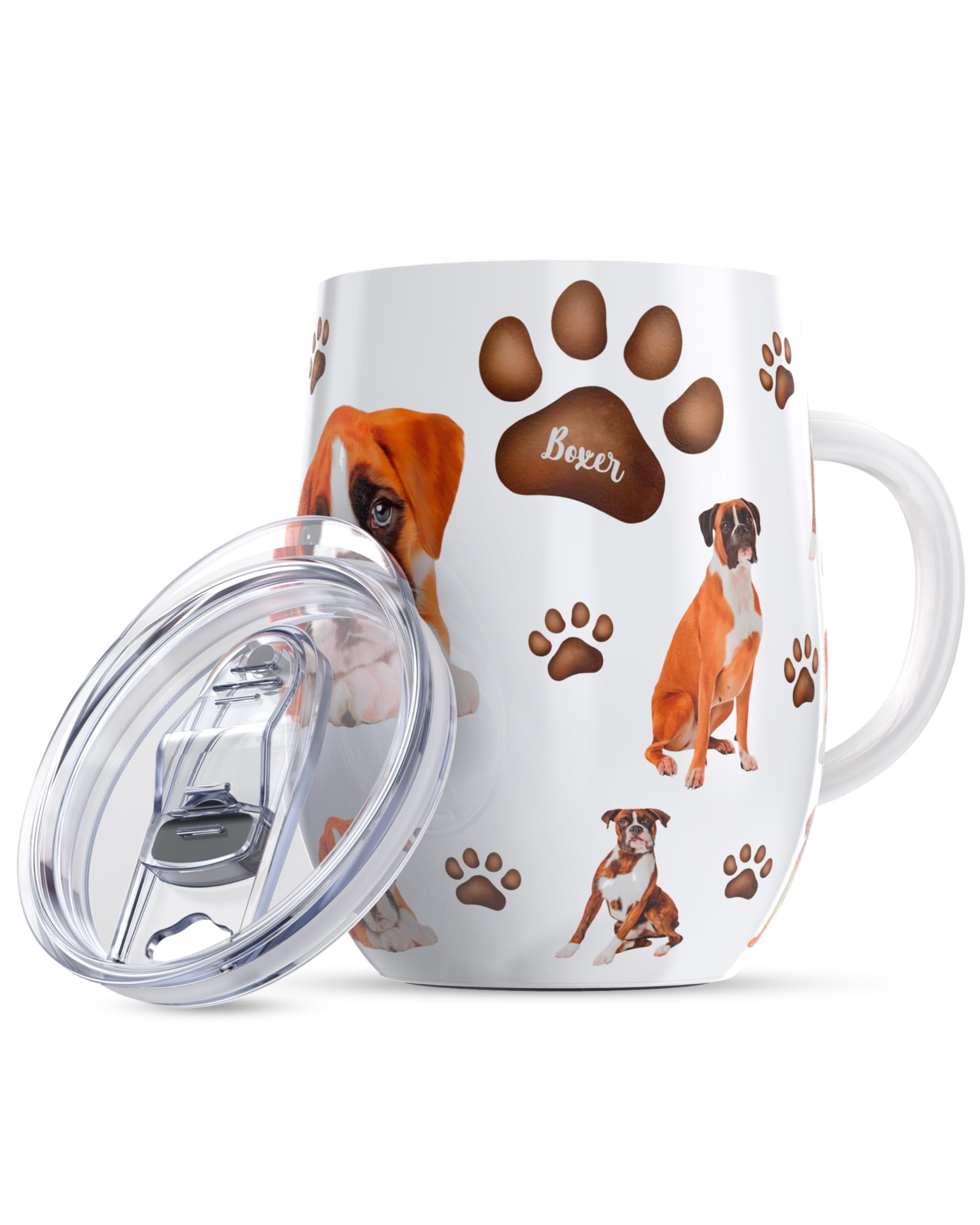 Greenline Goods 12oz Boxer Insulated Tumblers with Lids – Stainless ...