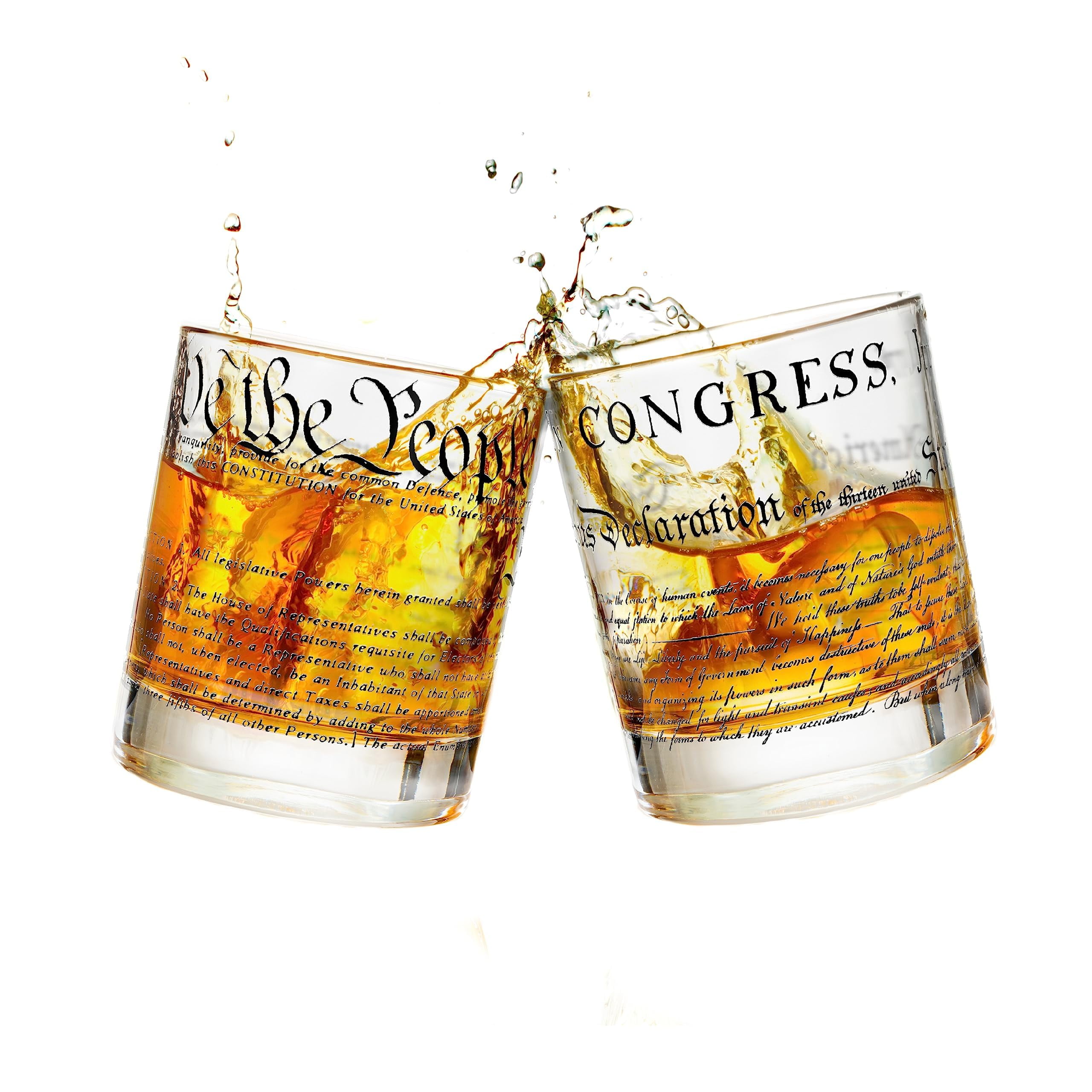 Greenline Goods Whiskey Glasses – United States Constitution ...